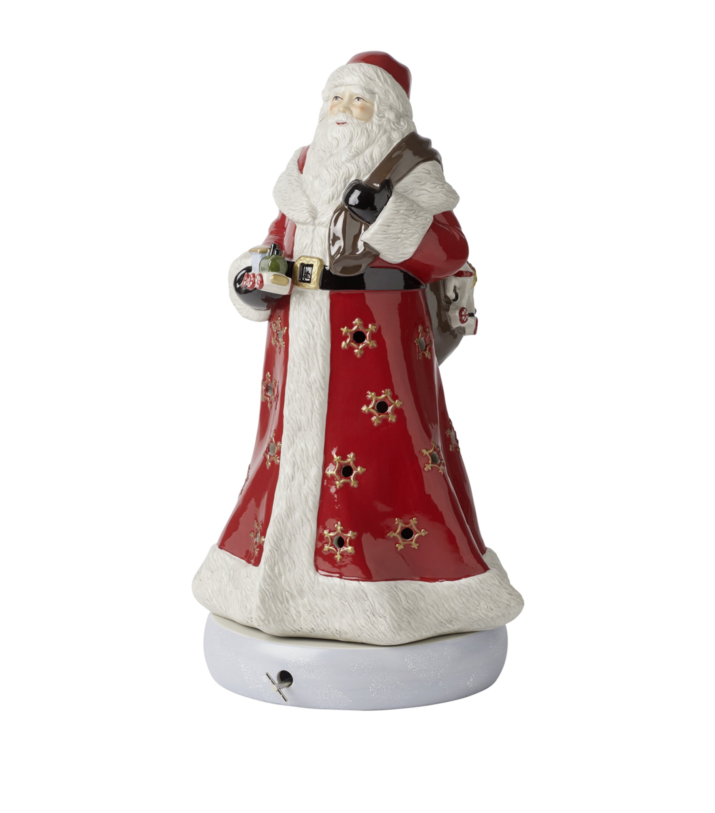 Villeroy & Boch Musical Santa Figurine | Harrods US