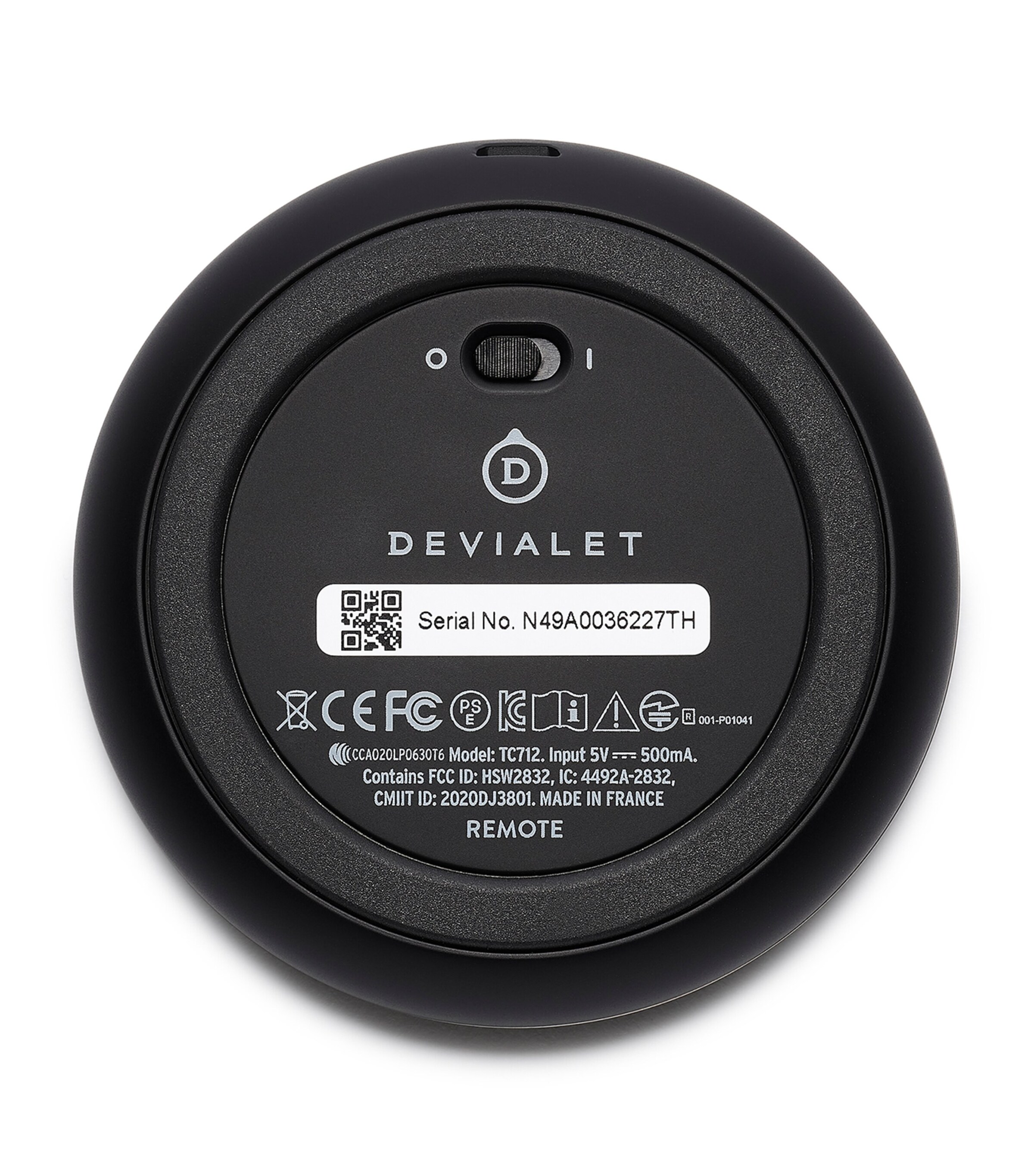 DEVIALET Remote Matte Black | Harrods UK