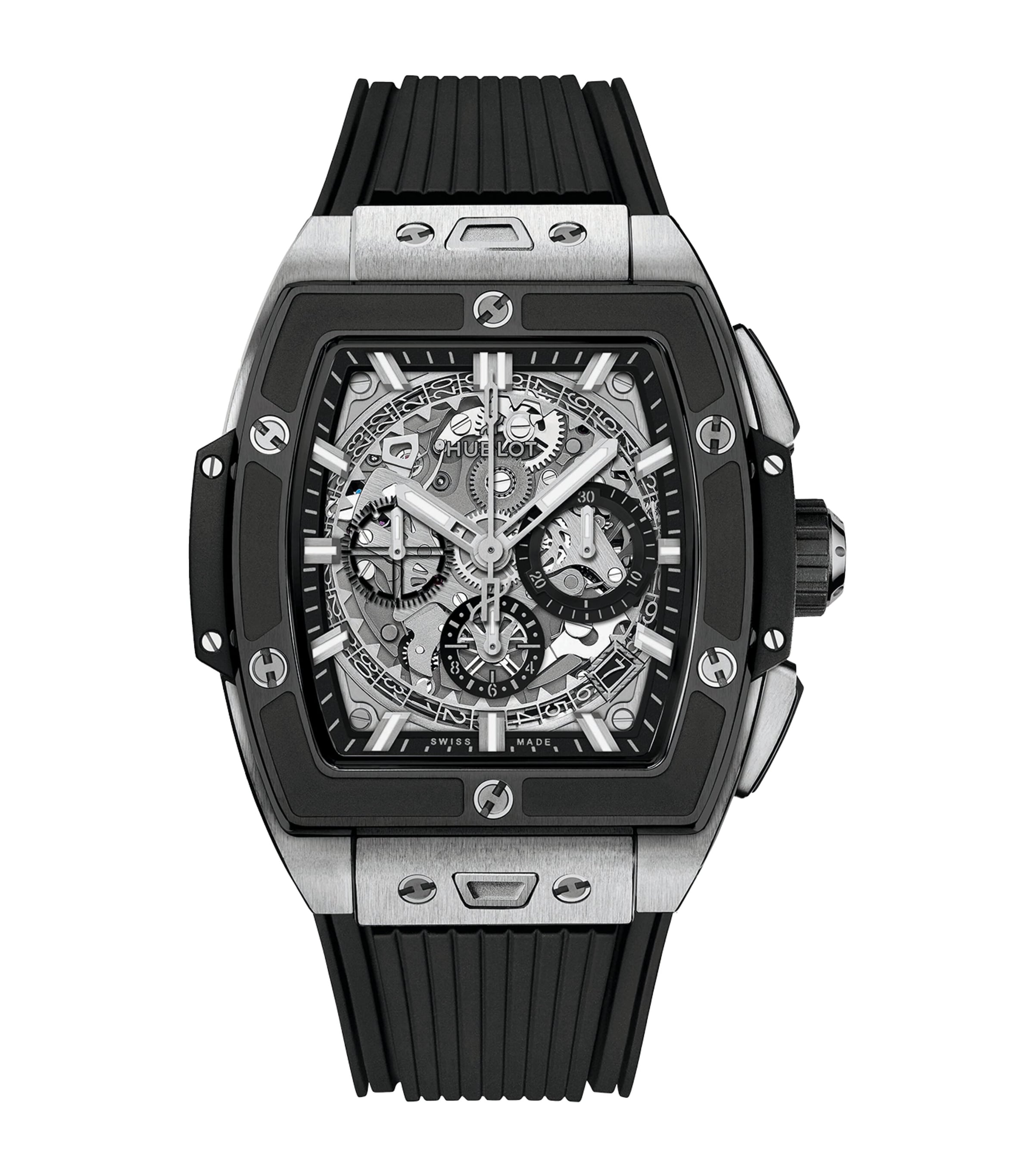 Hublot Titanium and Ceramic Spirit of the Big Bang Chronograph Watch ...