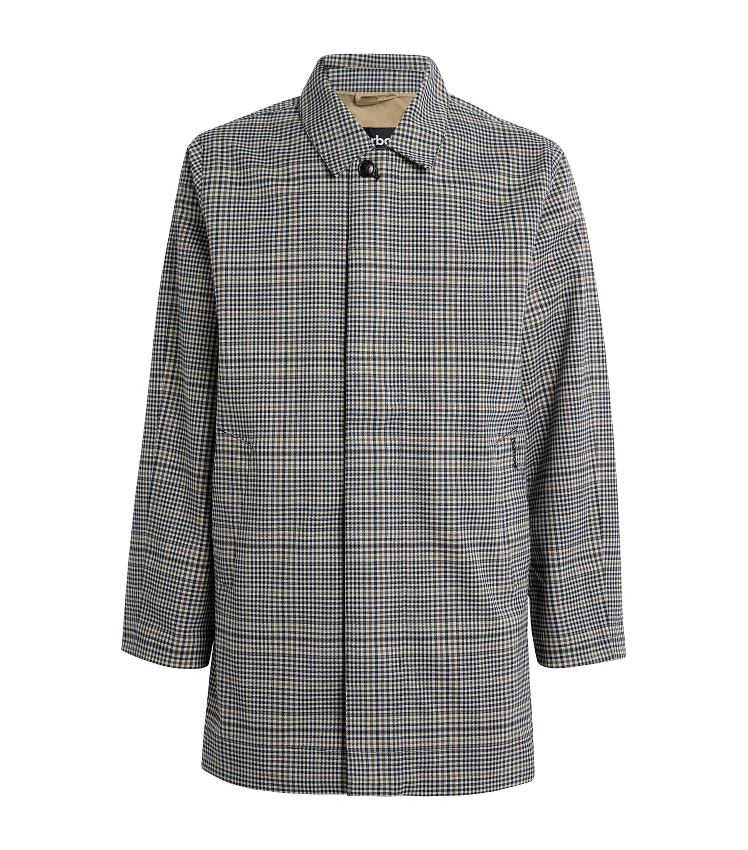 Barbour Grey Check Rokig Waterproof Jacket | Harrods AE