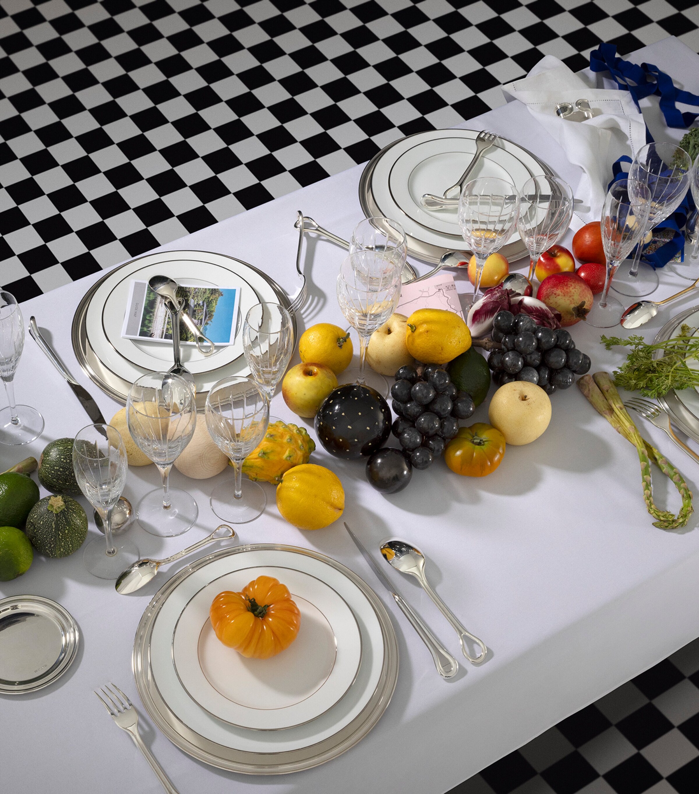 Christofle Silver-Plated Gilded Shell Carrousel Cutlery Set | Harrods US