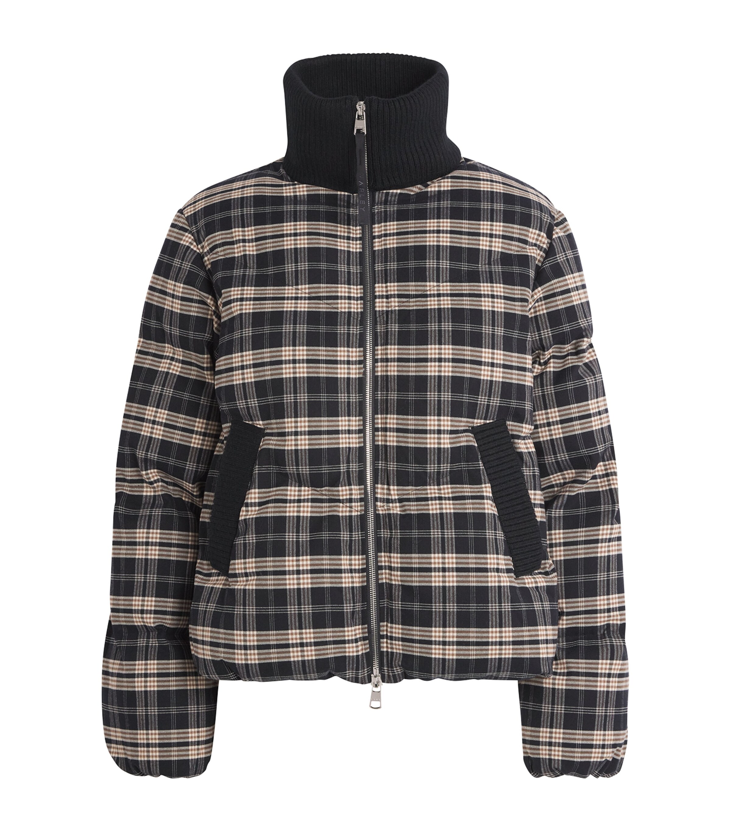 Varley Multi Brushed-Flannel Check Bryony Puffer Jacket | Harrods SA