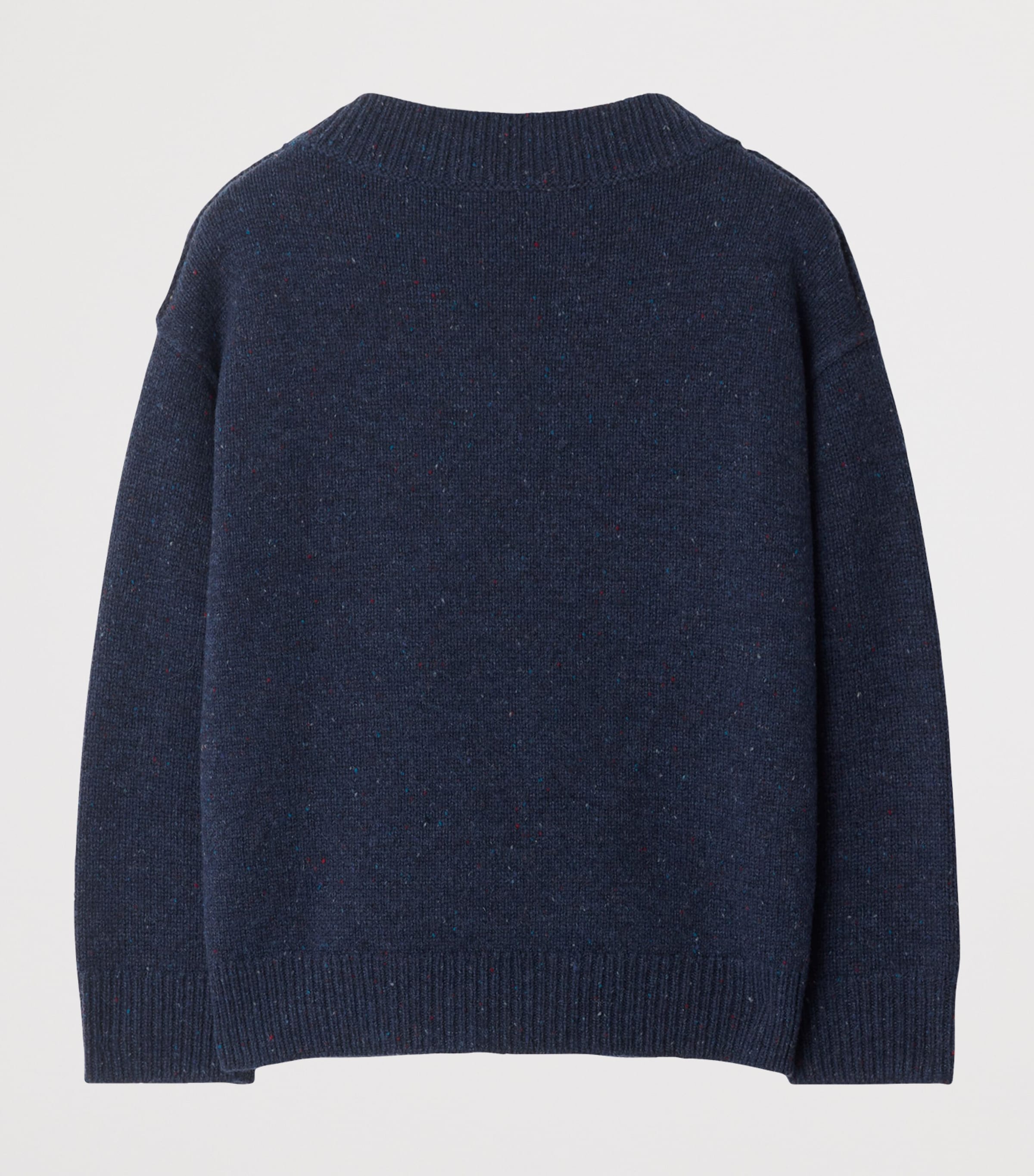Burberry Kids Blue Wool Big Ben Sweater (3-12 Years) | Harrods US