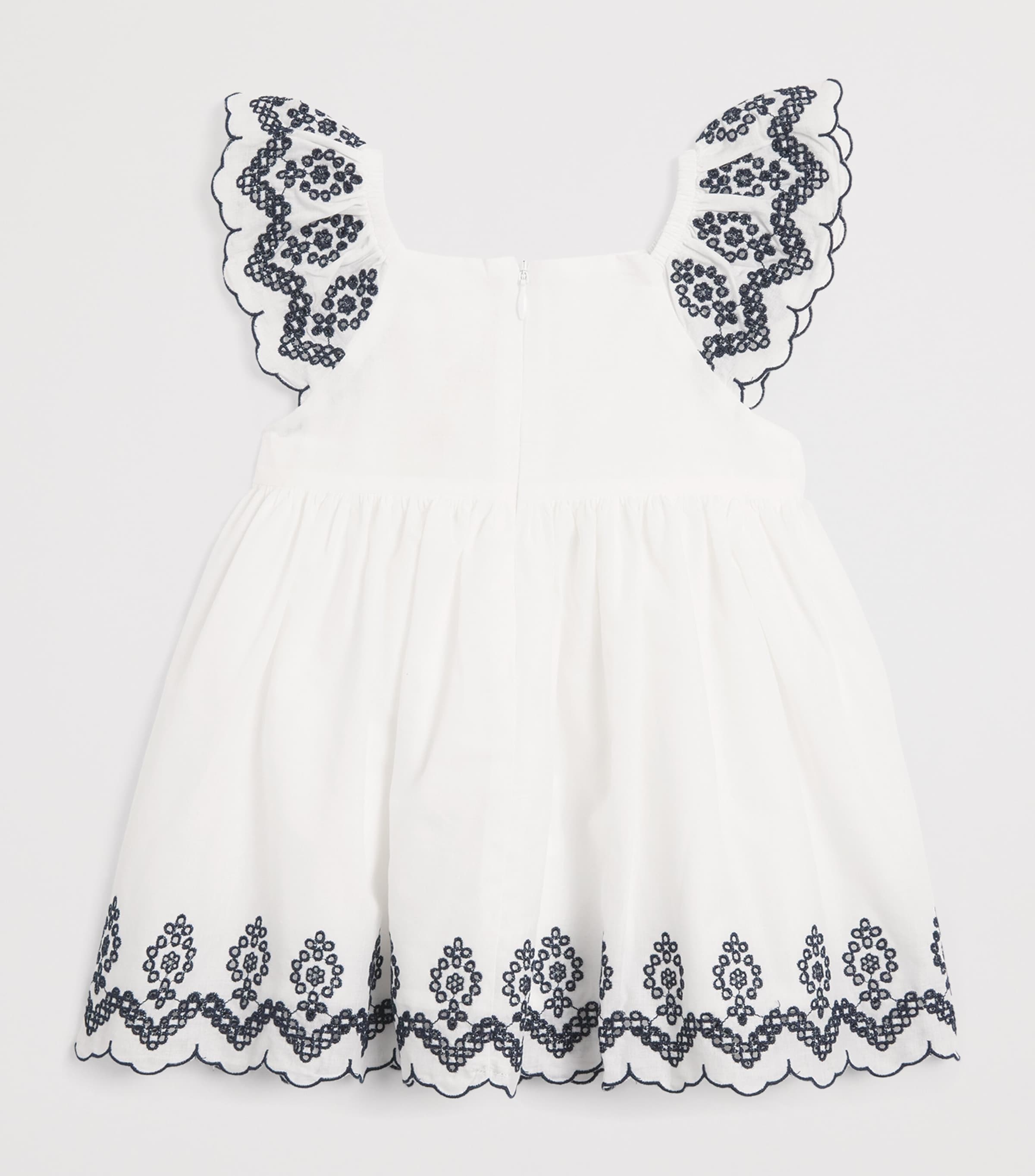 Patachou Blue Cotton St Tropez Dress (6-36 Months) | Harrods AU