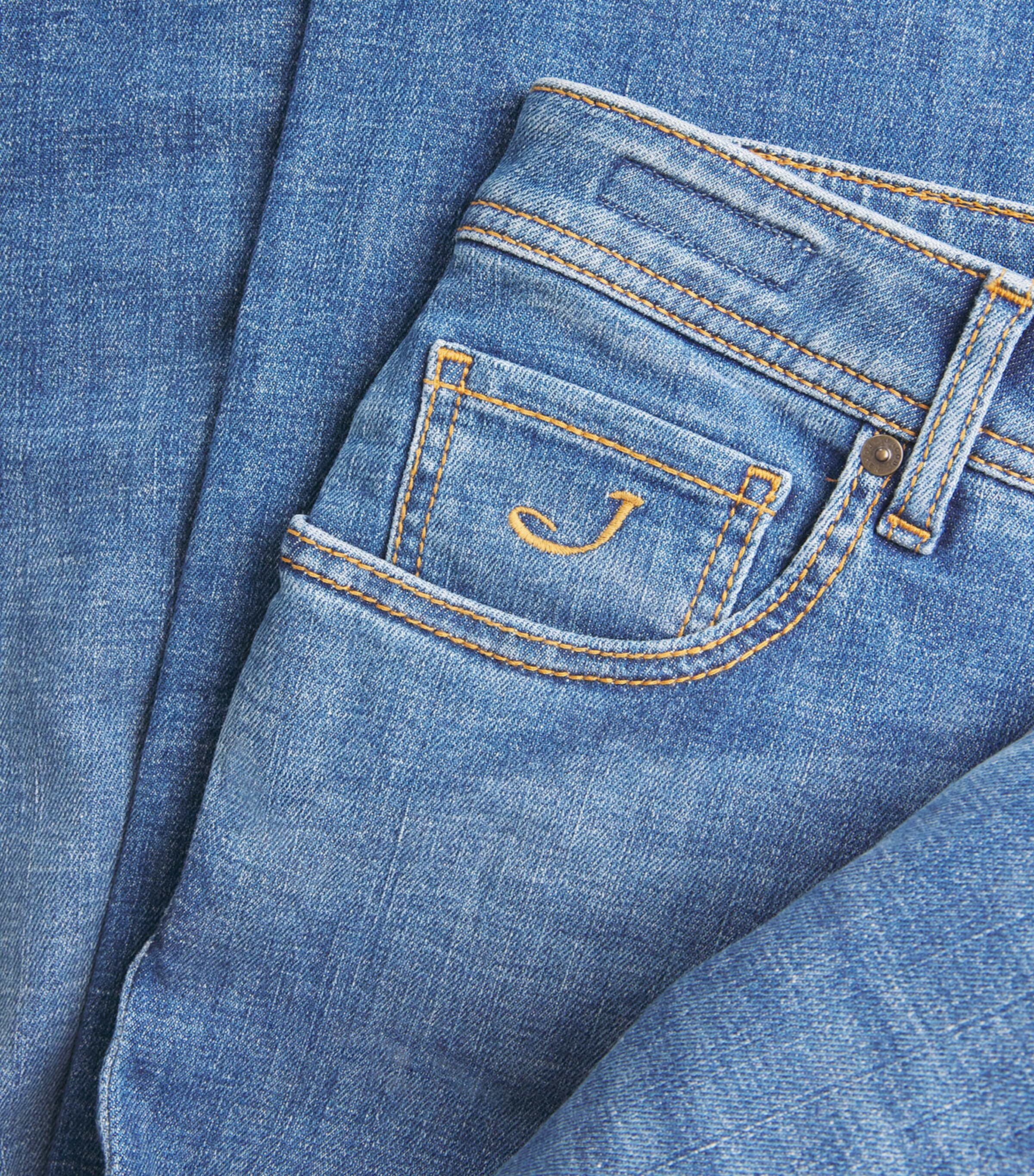 JACOB COHËN Blue Pony-Patch Bard Slim Jeans | Harrods US