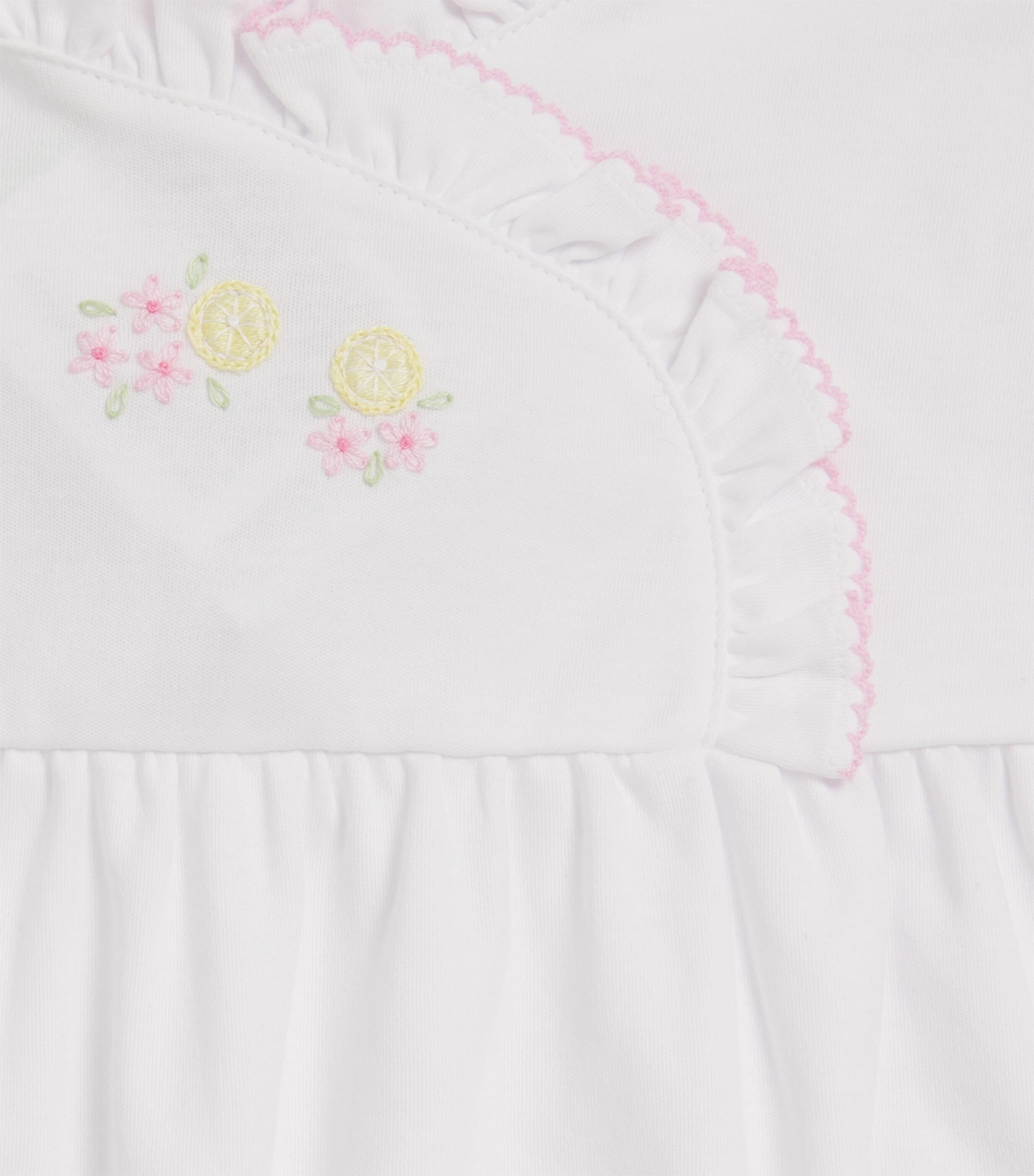 Kissy Kissy Multi Pima Cotton Lemon Blossom Playsuit (0-9 Months ...