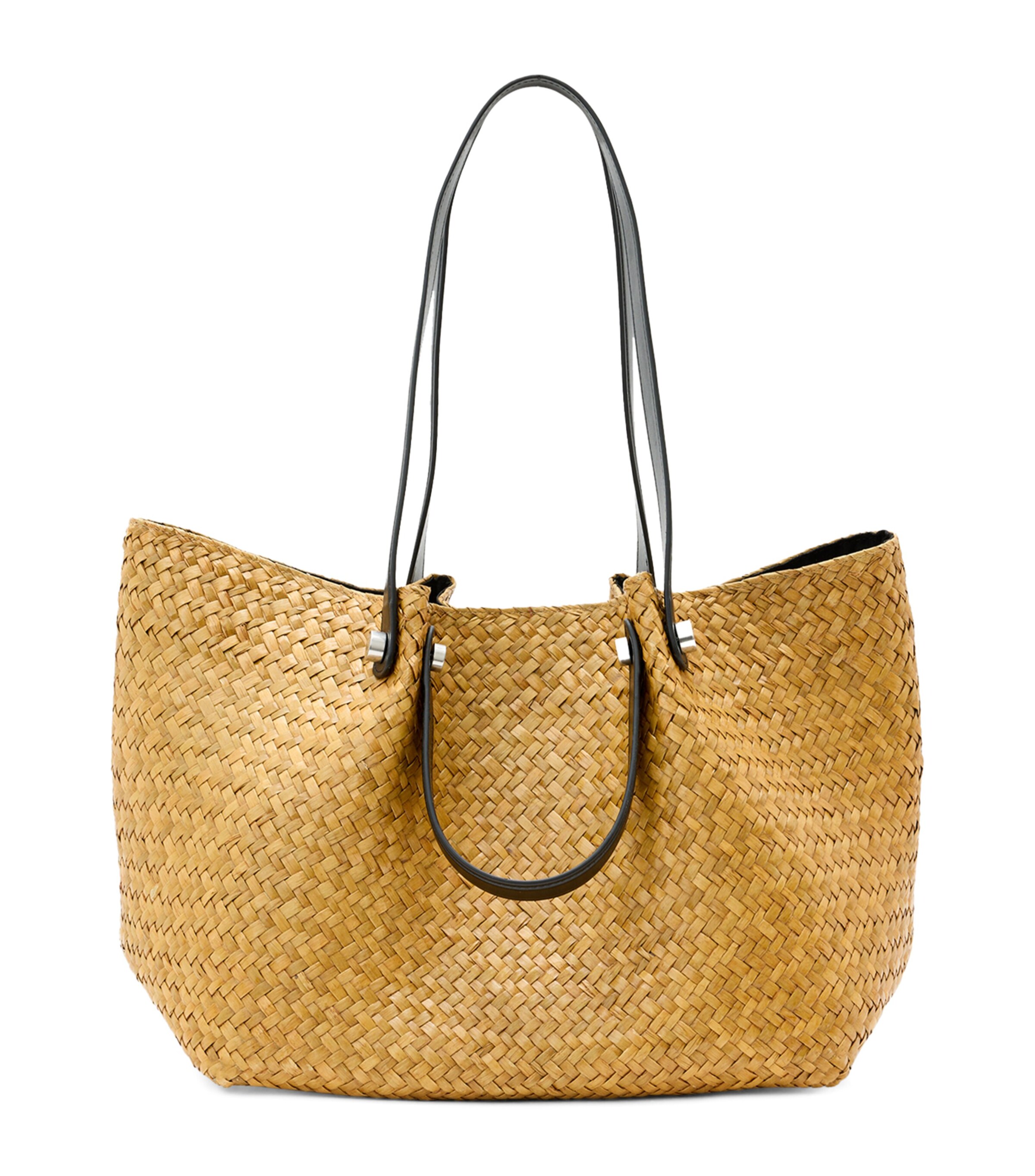 AllSaints Paper Straw Allington Tote Bag | Harrods UK