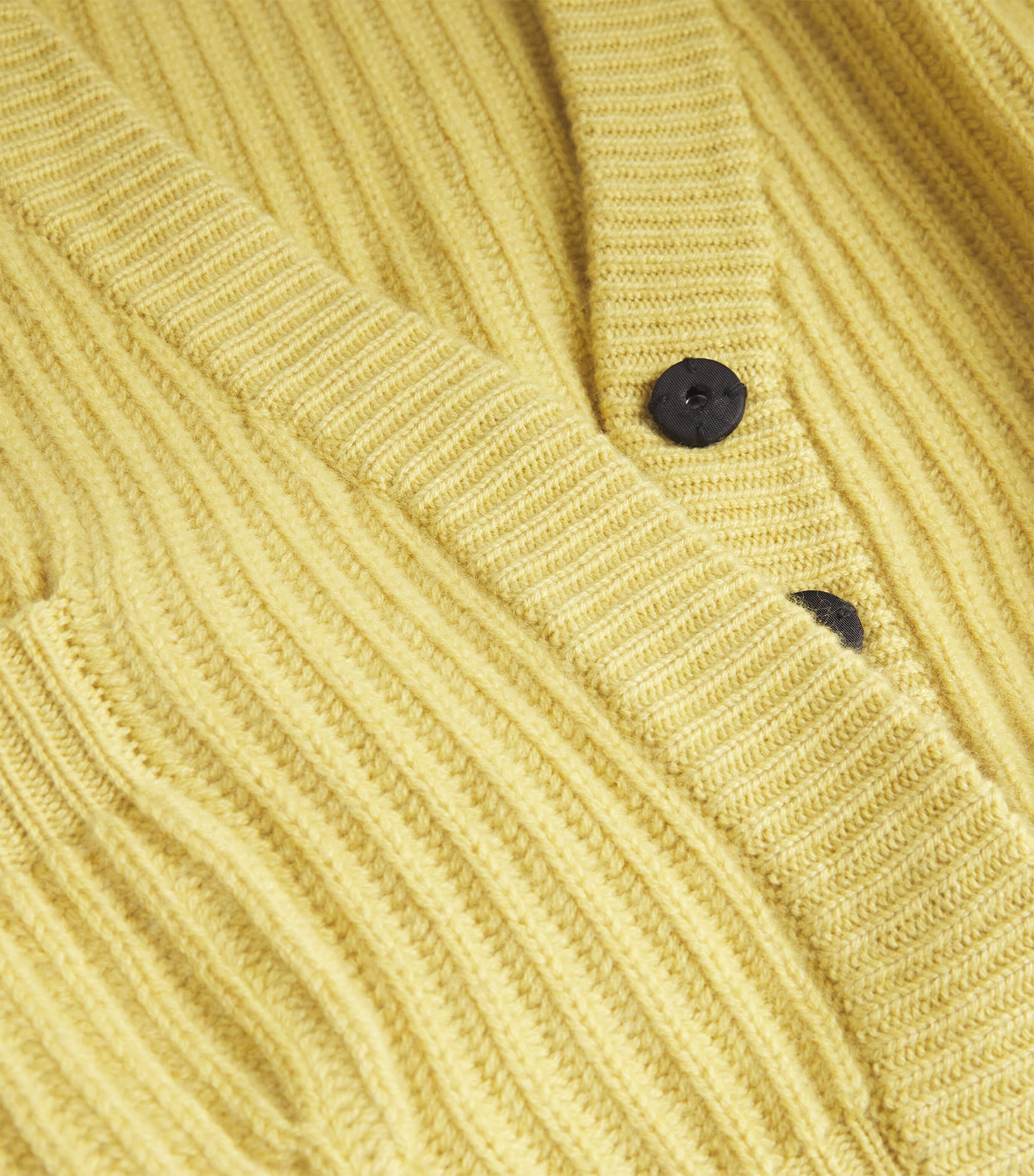 Le Kasha Yellow Cashmere Monaco Cardigan | Harrods US