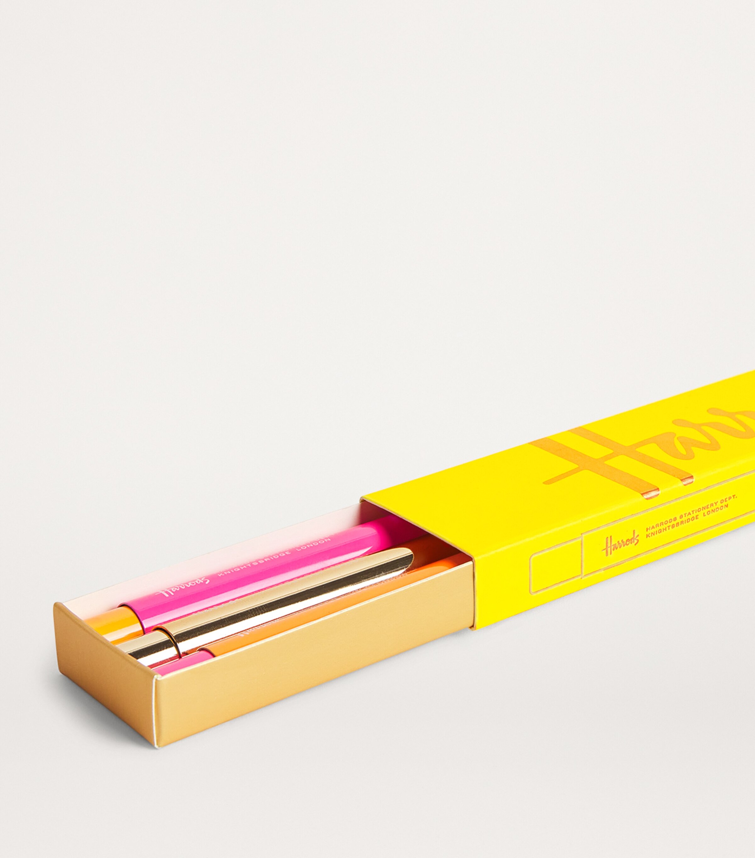 Harrods Logo Pens (Set of 3) | Harrods AE
