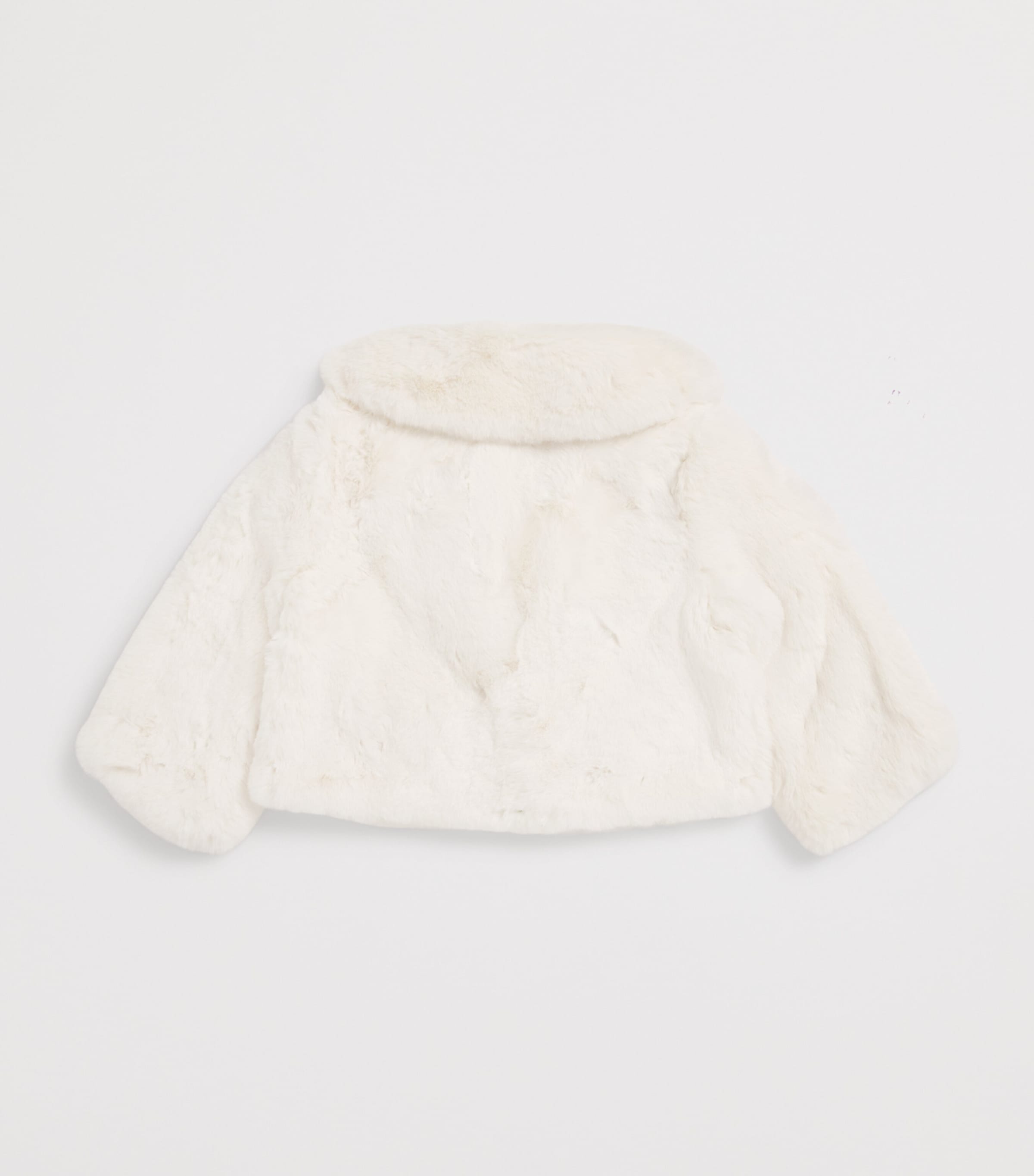 Self-Portrait Kids Ivory Faux Fur Jacket (3-12 Years) | Harrods CA