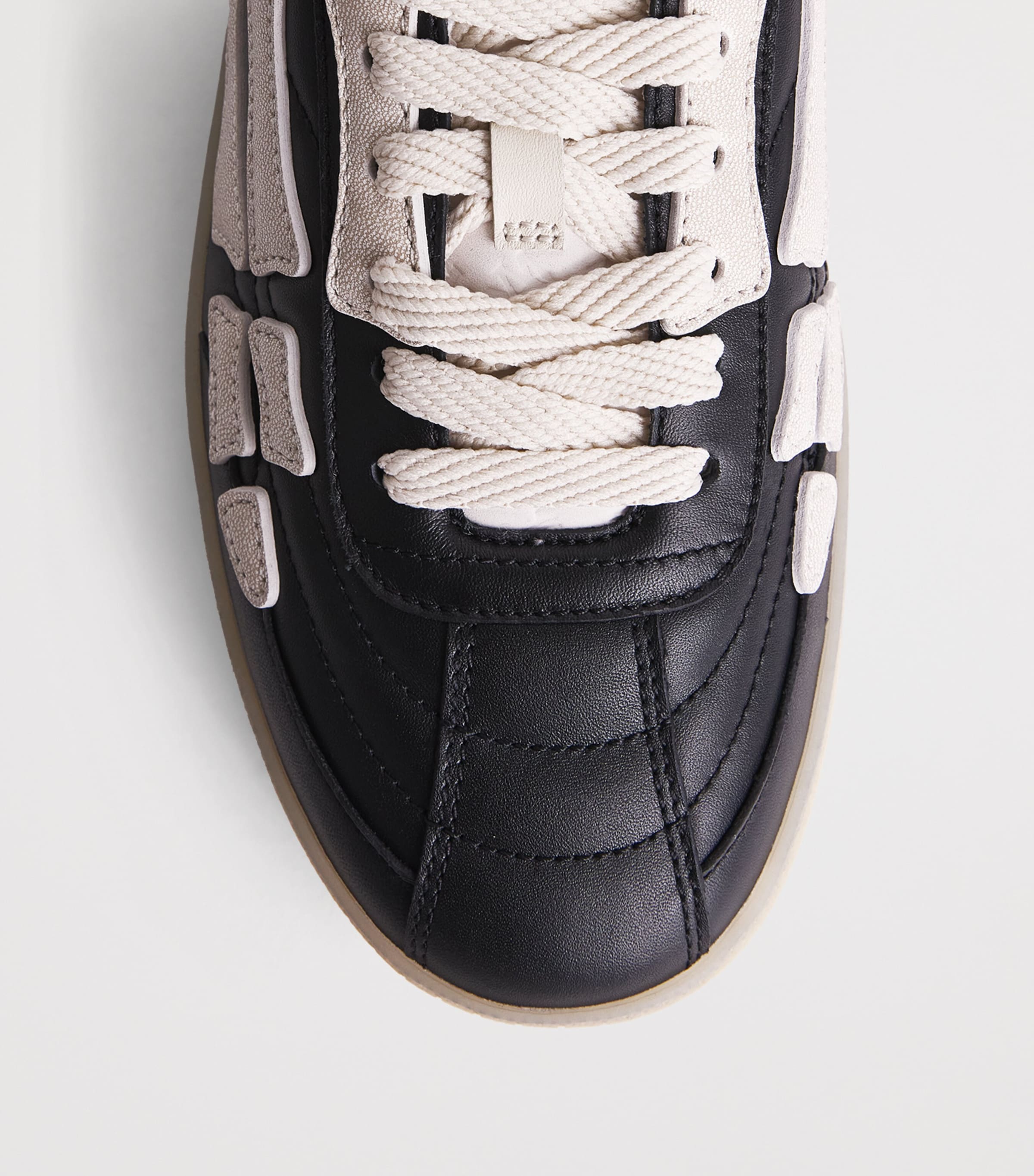 AMIRI Black Leather Pacific Football Sneakers | Harrods US