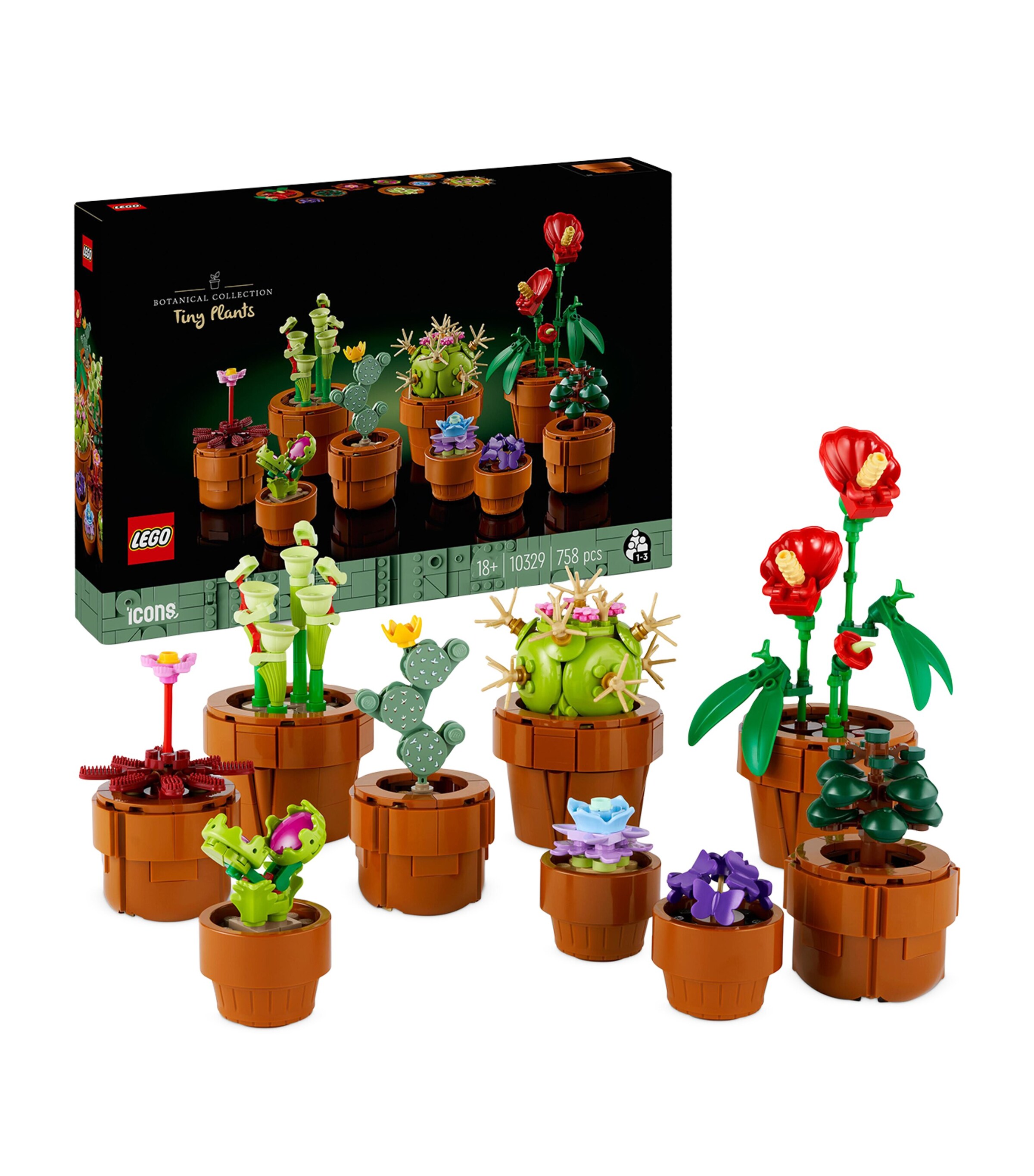 Lego Icons Tiny Plants Collection 10329 | Harrods UK