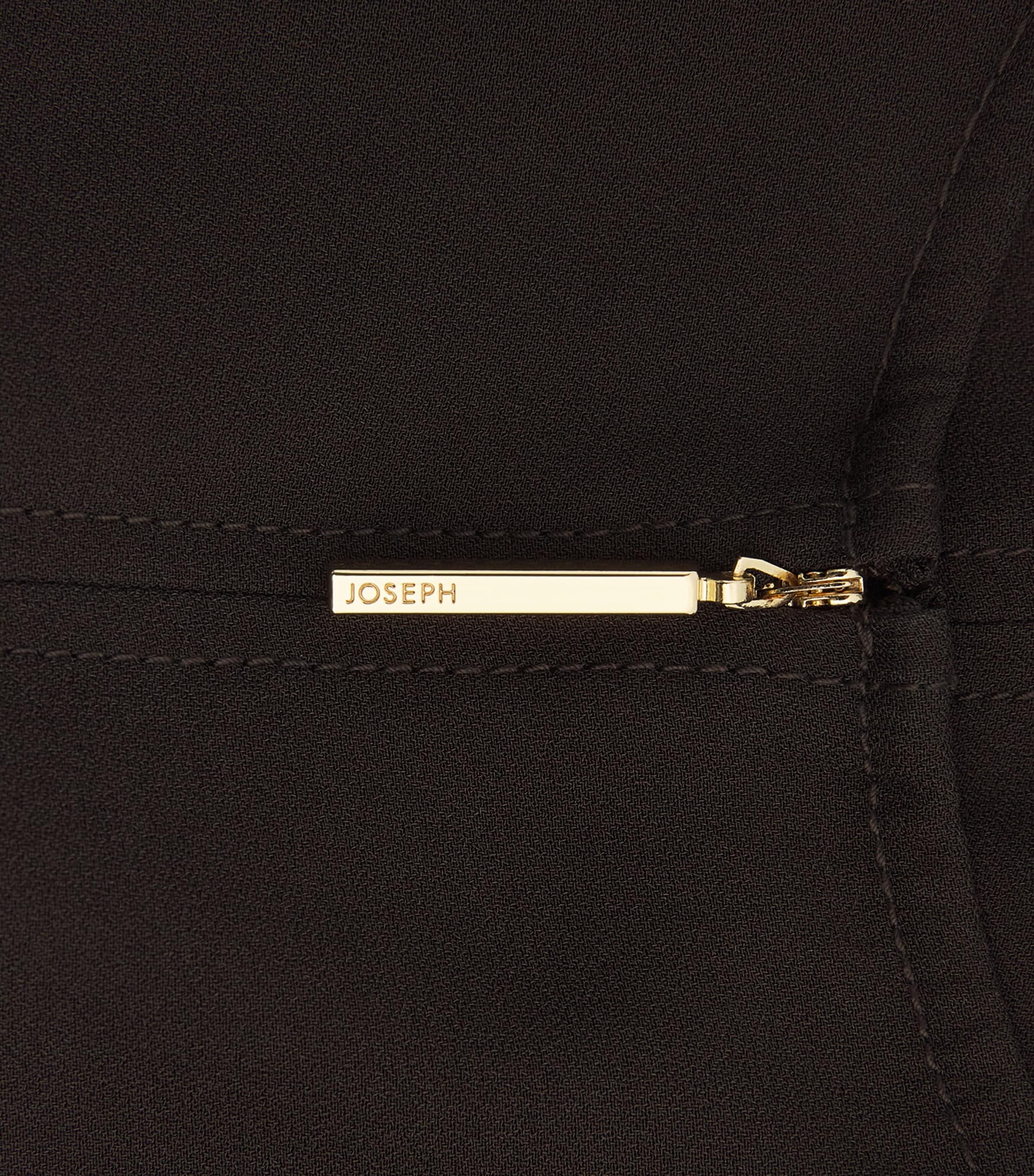 Joseph Brown Crepe Hills Midi Dress | Harrods CA