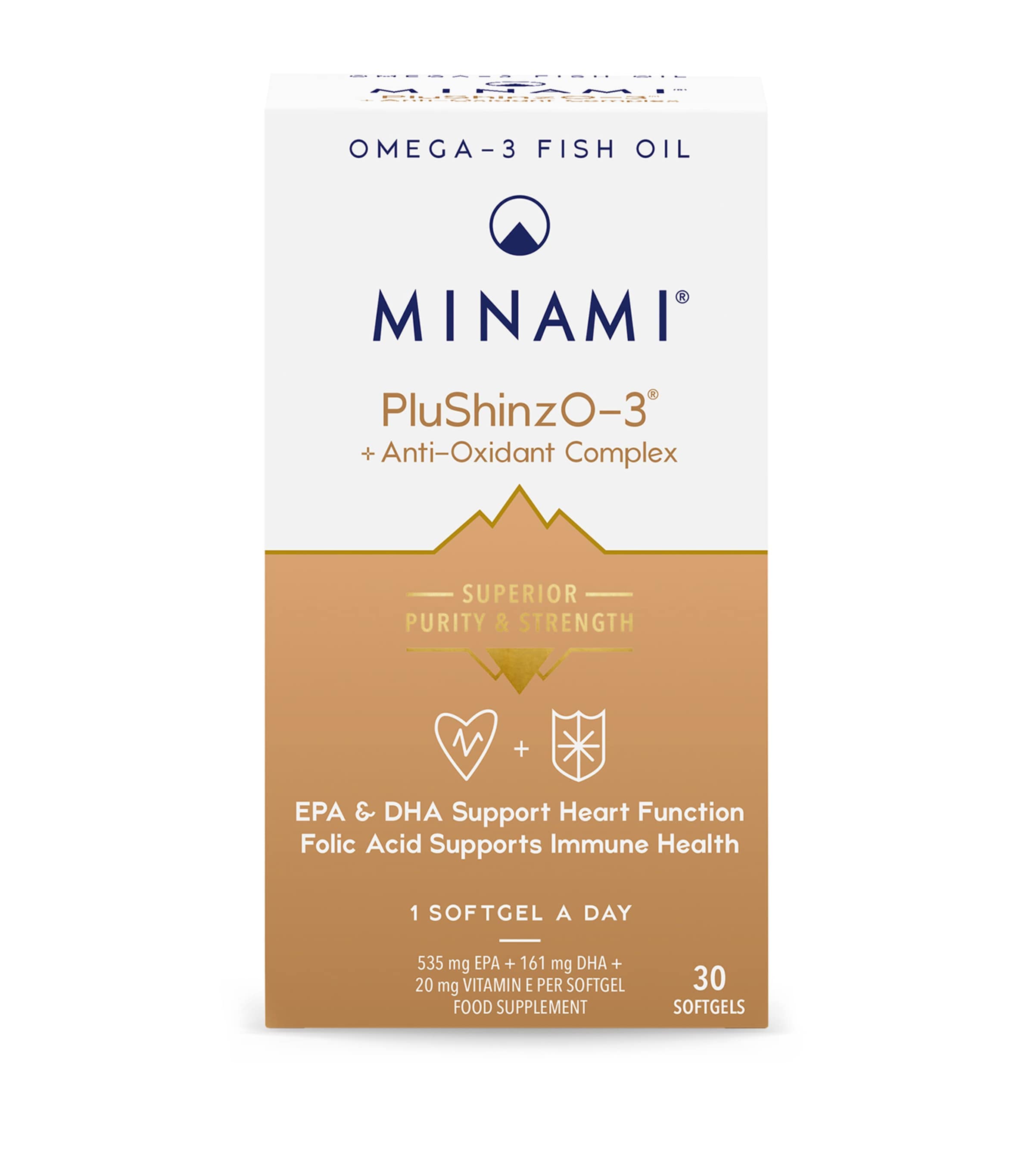 Nestlé Minami PluShinzO-3 + Anti-Oxidant Complex (30 Softgel Tablets ...