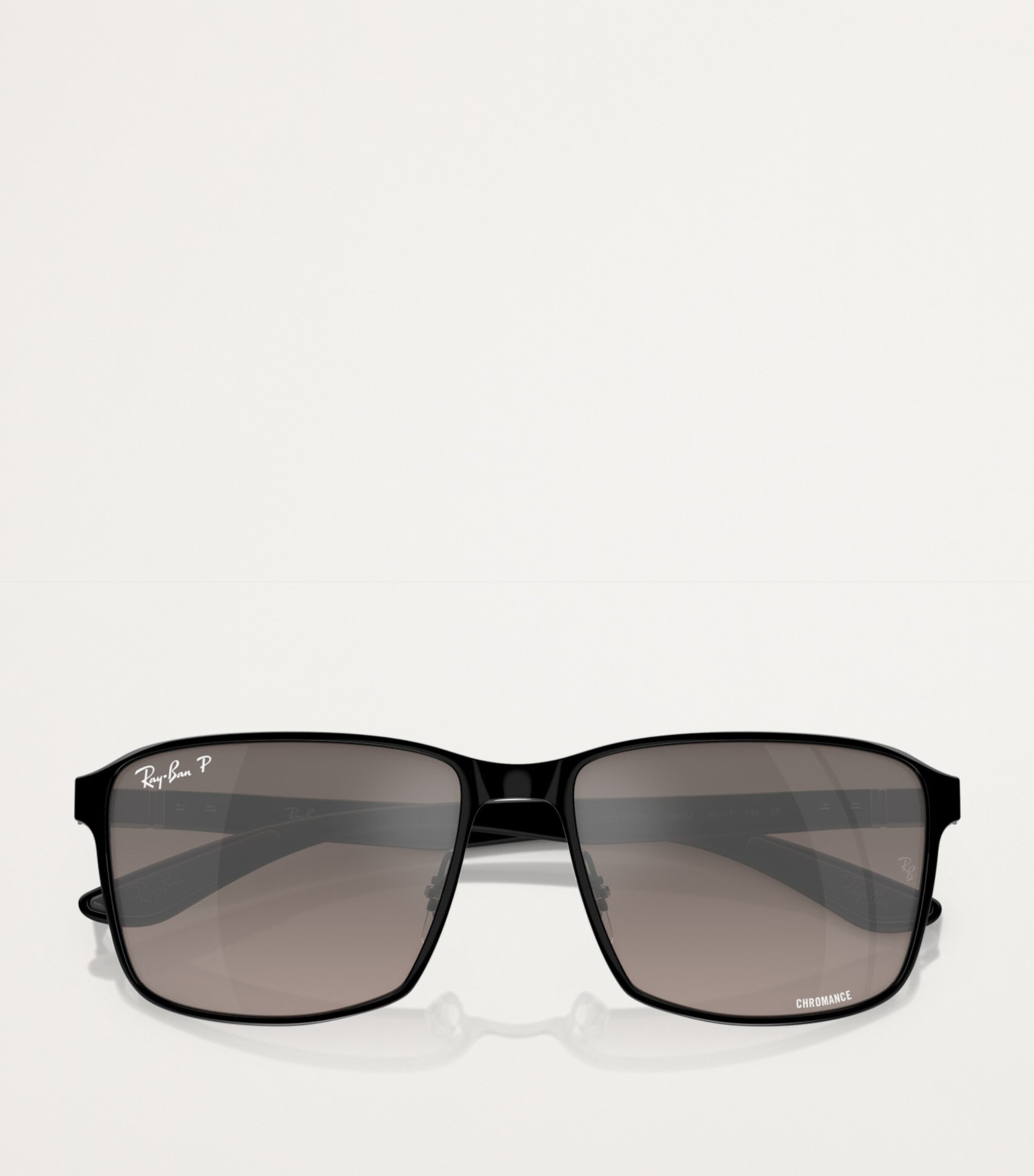 Ray-Ban Black Metal RB3721CH Chromance Sunglasses | Harrods US