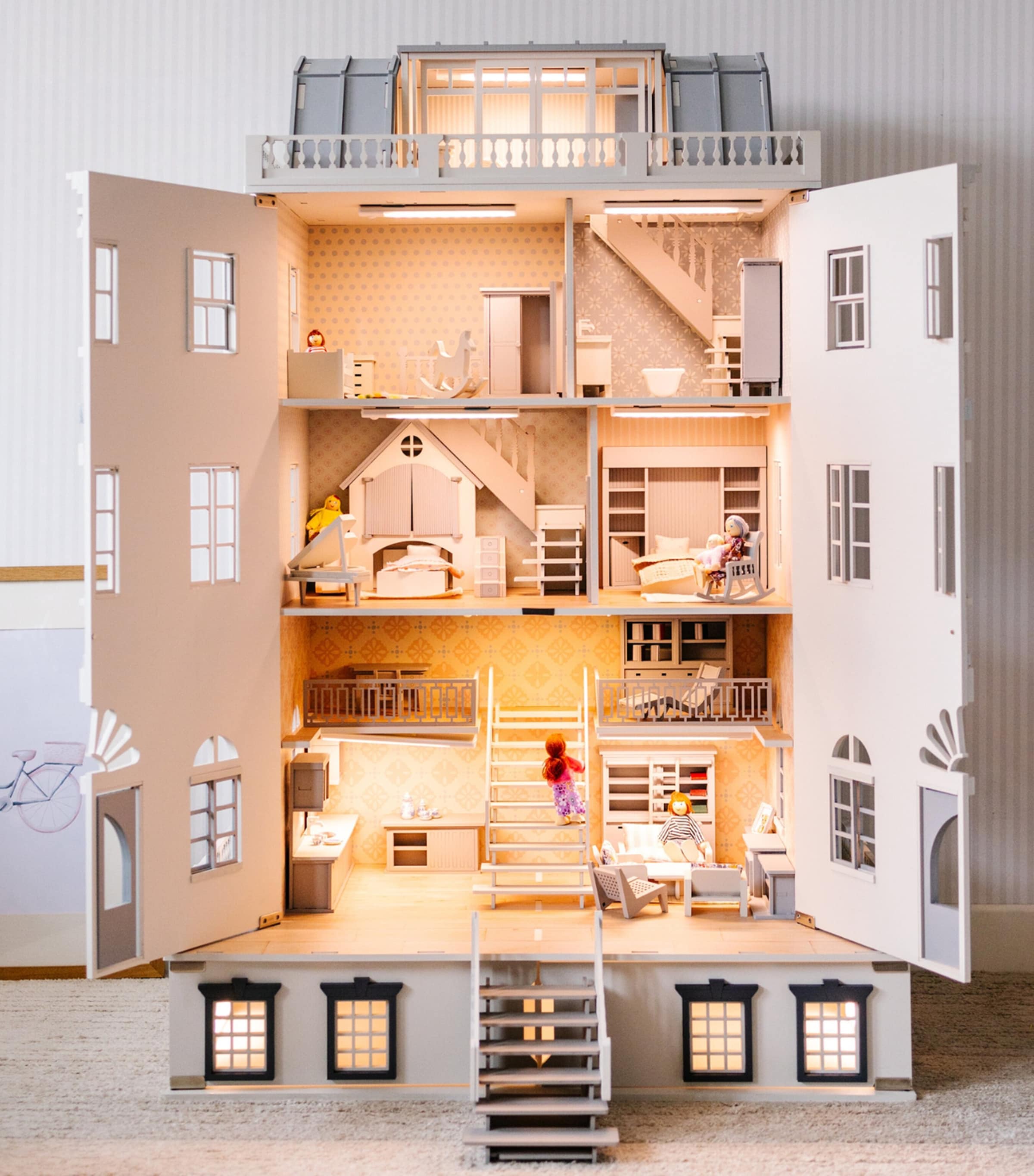 Little Forest Animals House of New York Dollhouse (127cm) | Harrods US