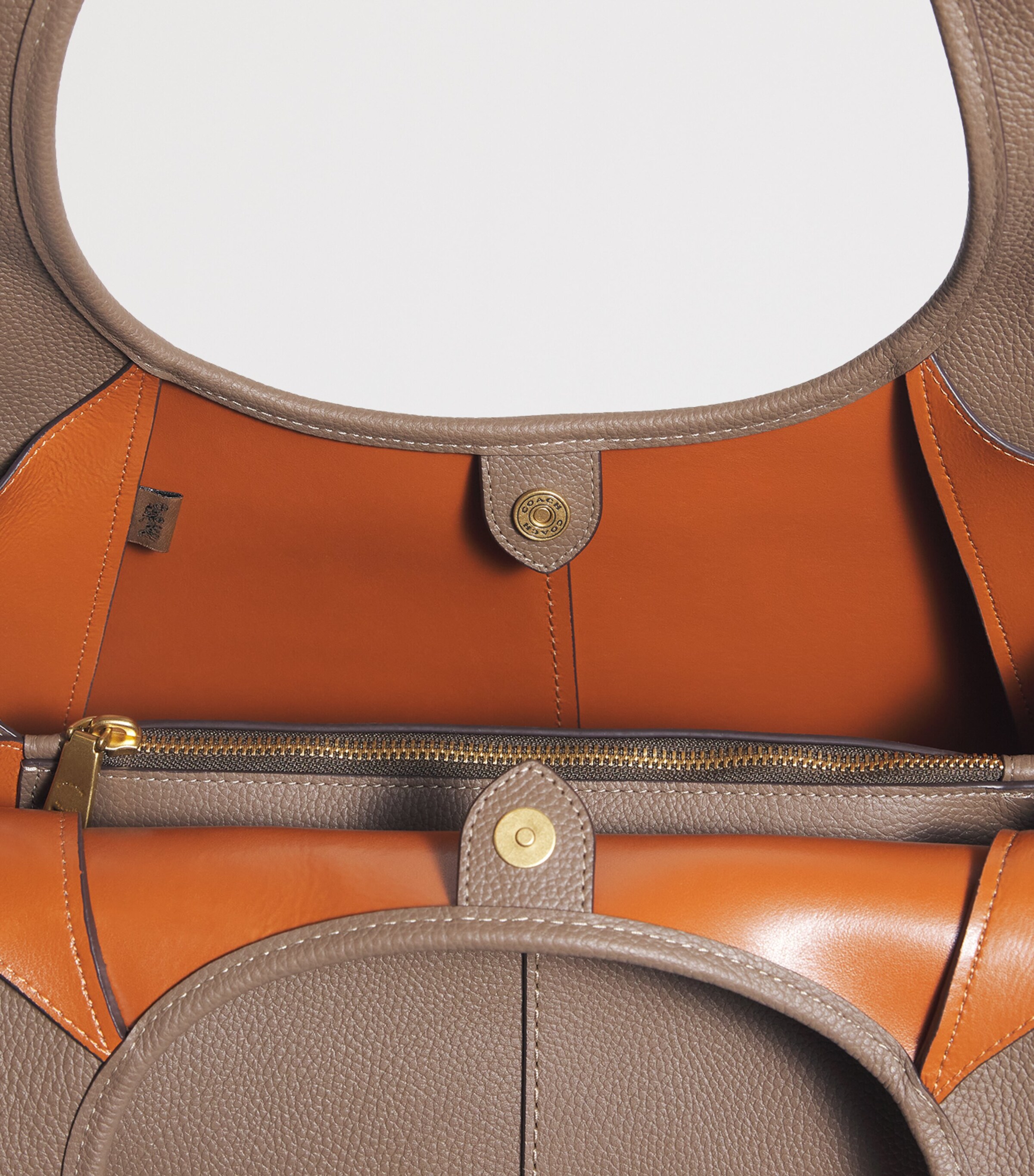 Coach Beige Leather Lana 23 Shoulder Bag | Harrods US