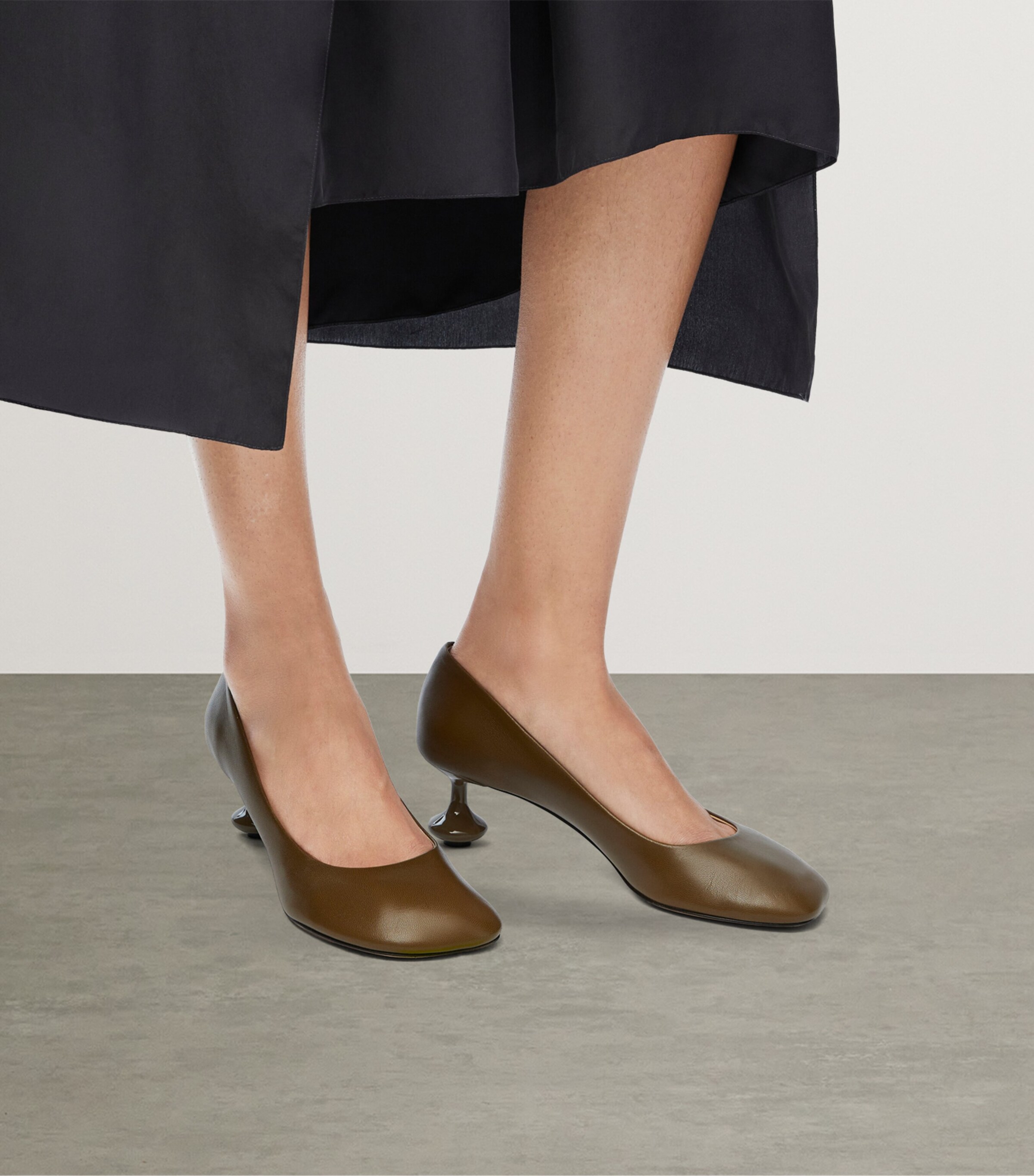 LOEWE Leather Toy Pumps 45 | Harrods UK