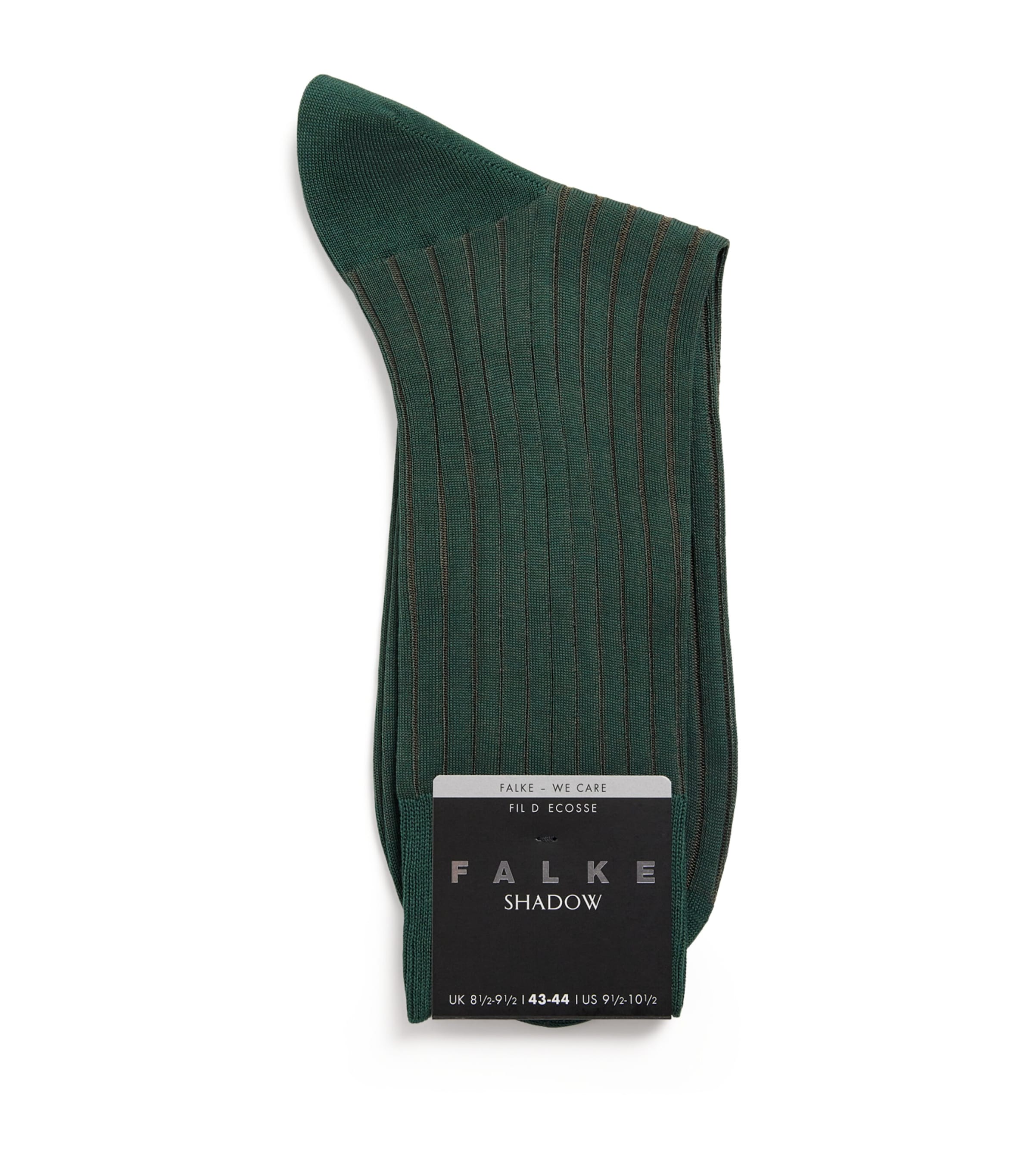 Falke Green Cotton-Blend Shadow Socks | Harrods US