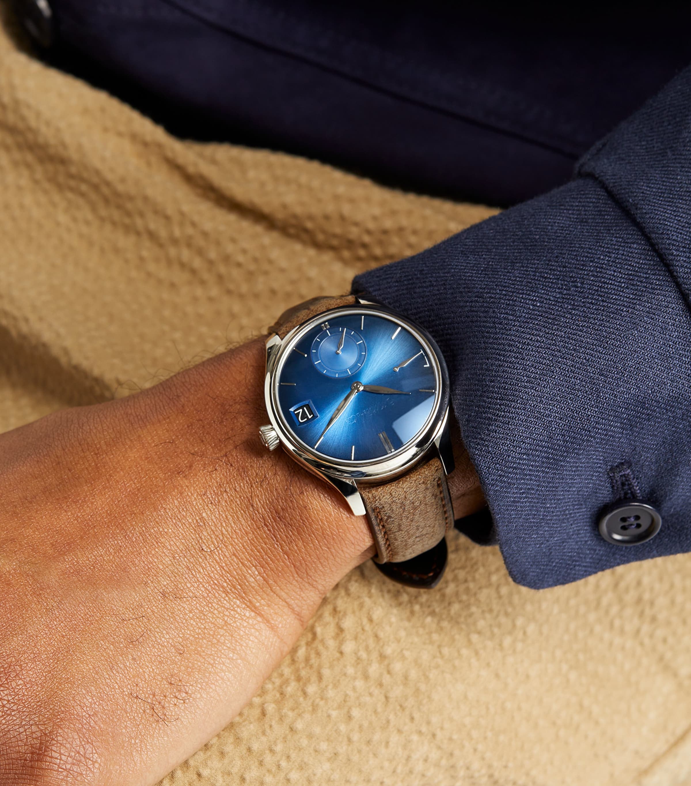 H. Moser & Cie White Gold Endeavour Watch 42mm | Harrods UK