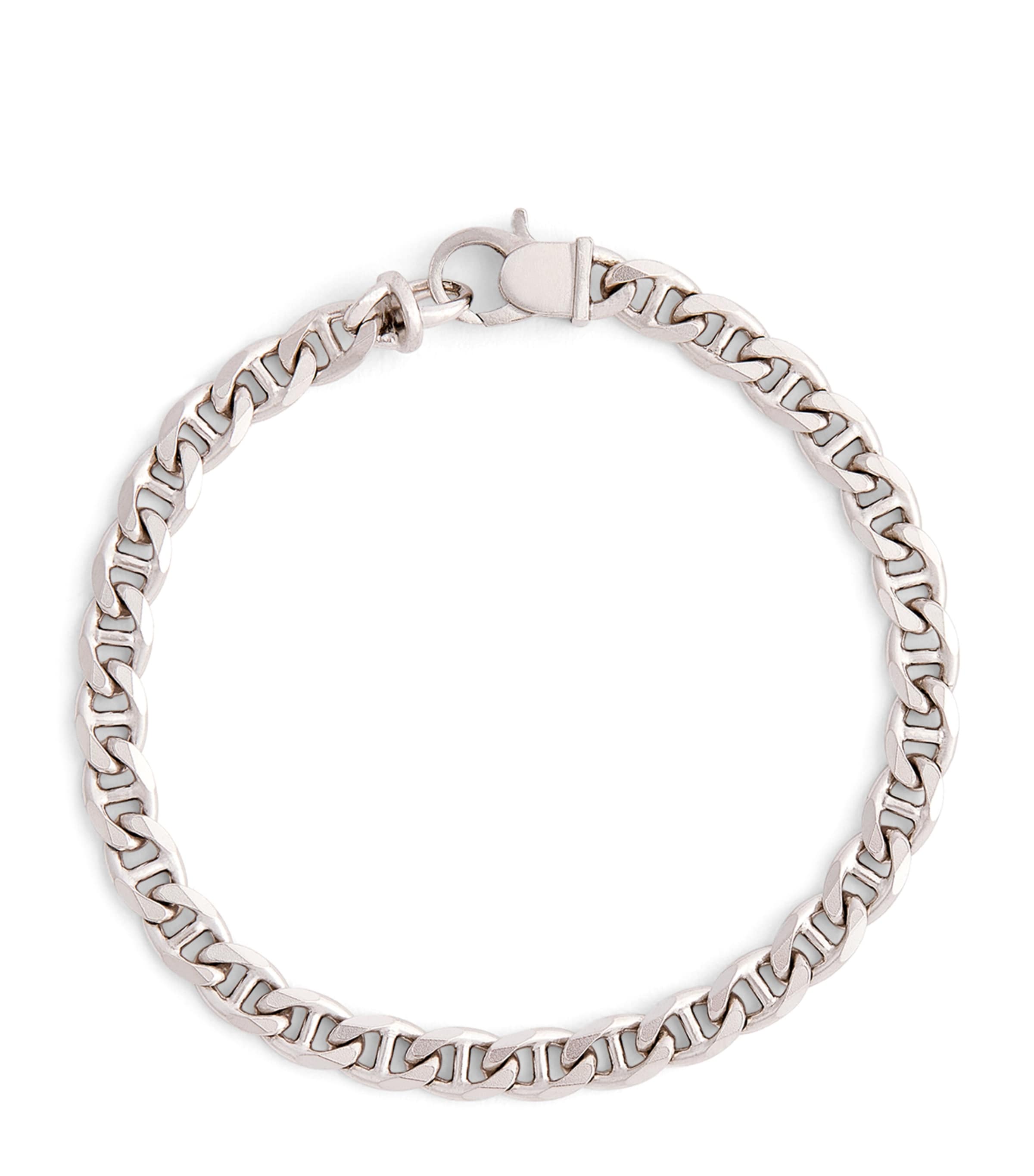 Tom Wood Sterling Silver Jude Chain Bracelet | Harrods UK