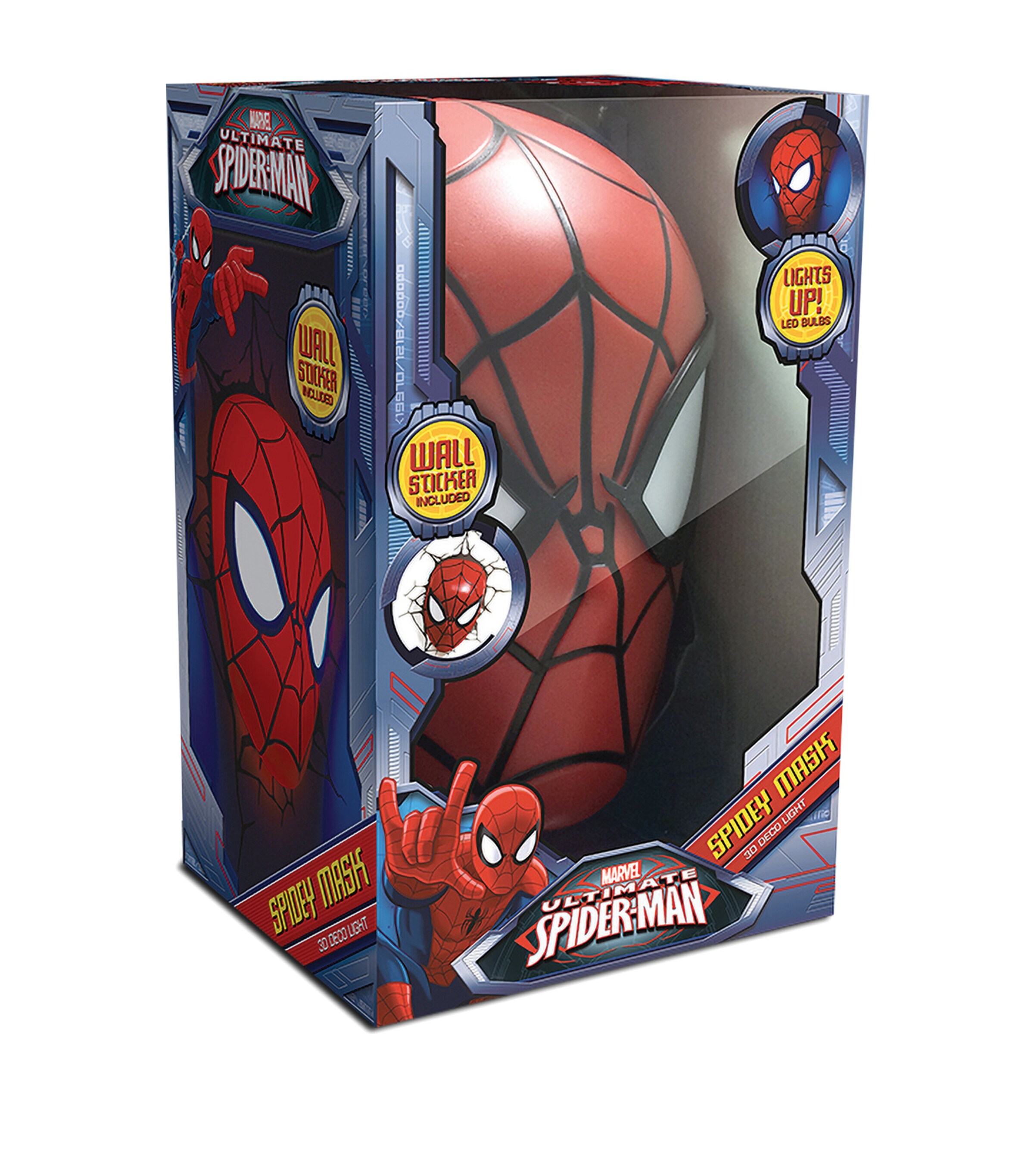 The Source Spiderman Mask Cordless Light Harrods US