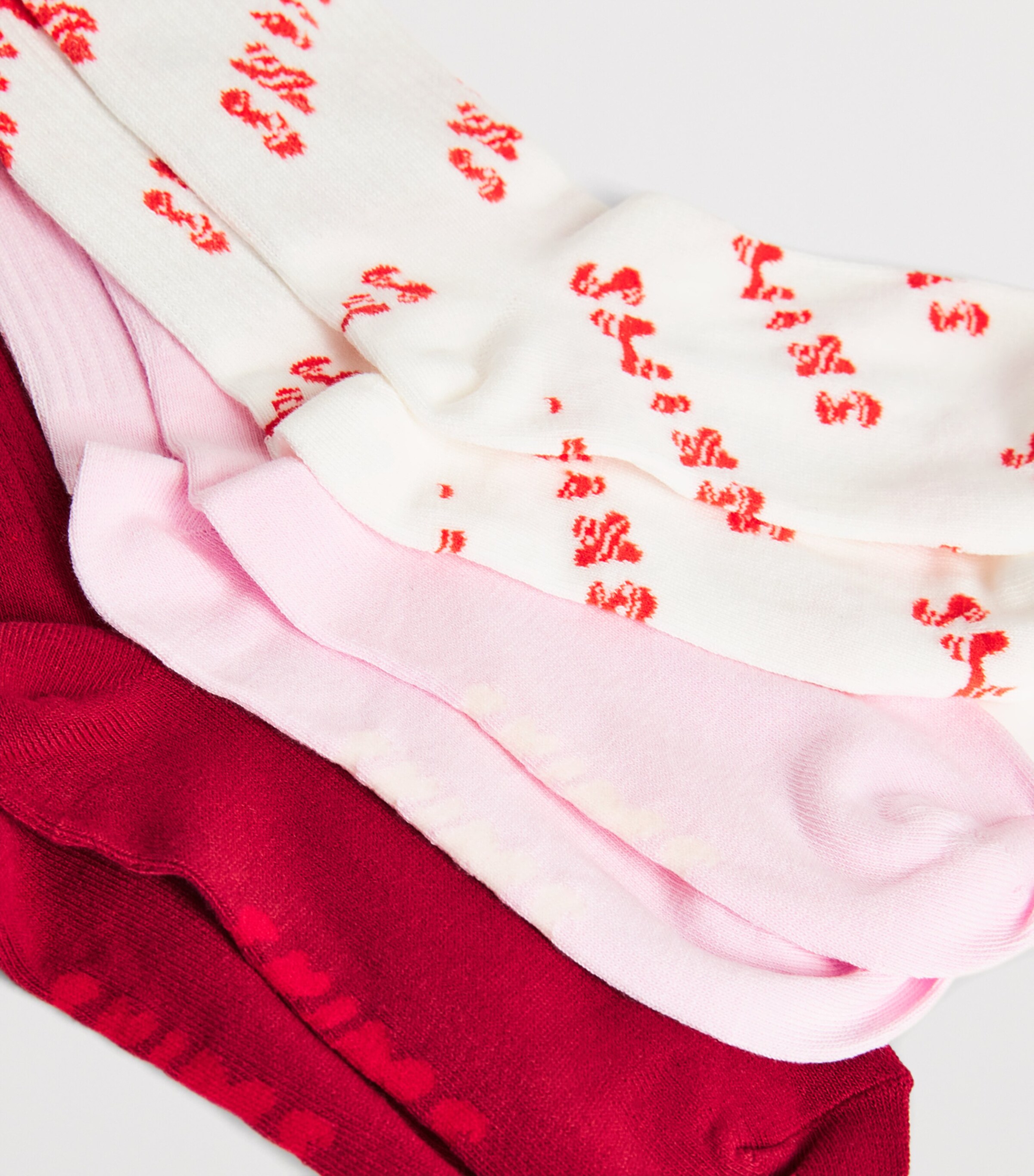 Skims Multi Cotton-Blend Crew Socks Set (Pack of 3) | Harrods UK