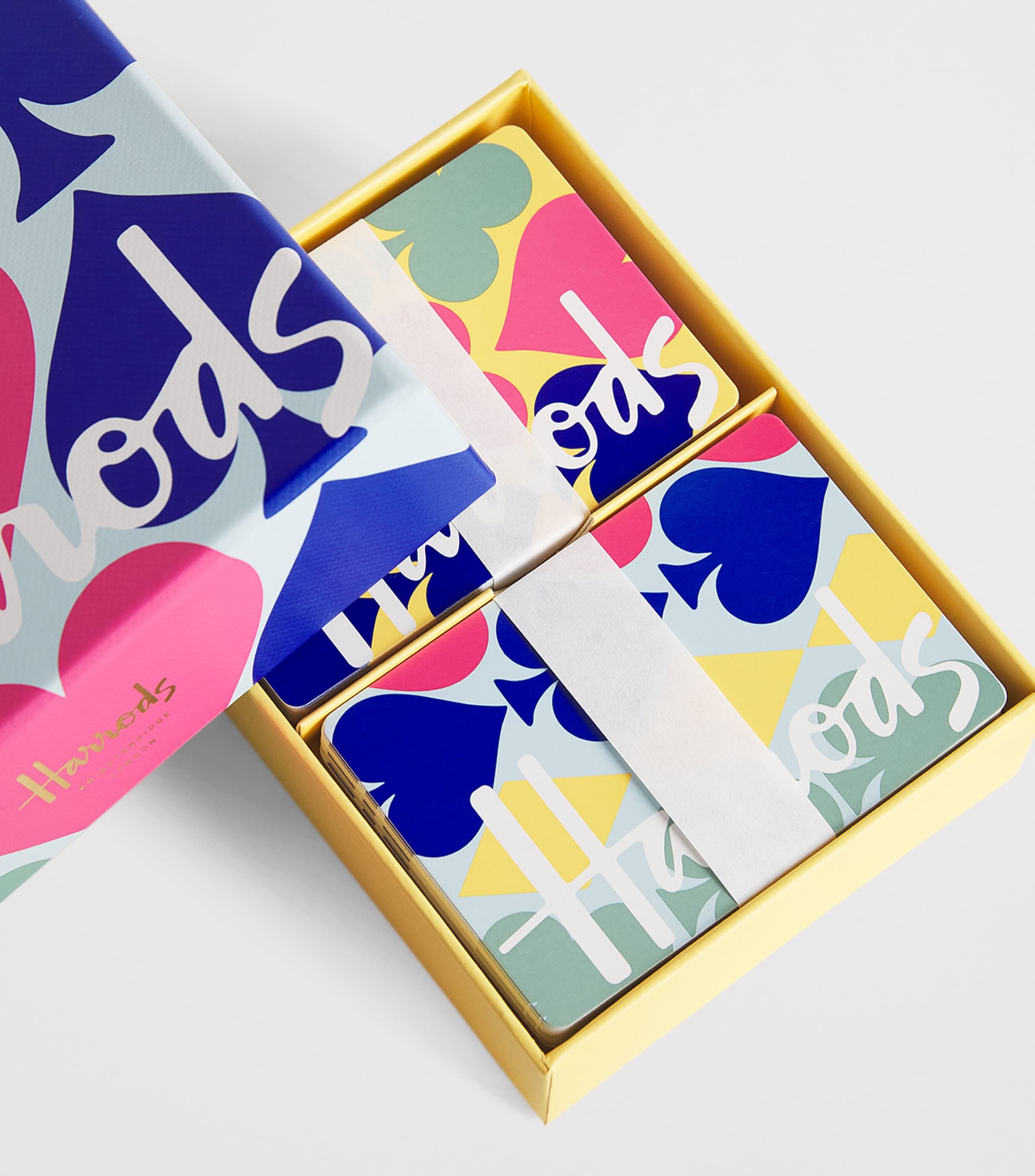 Harrods Set of 2 Logo Playing Cards | Harrods IE