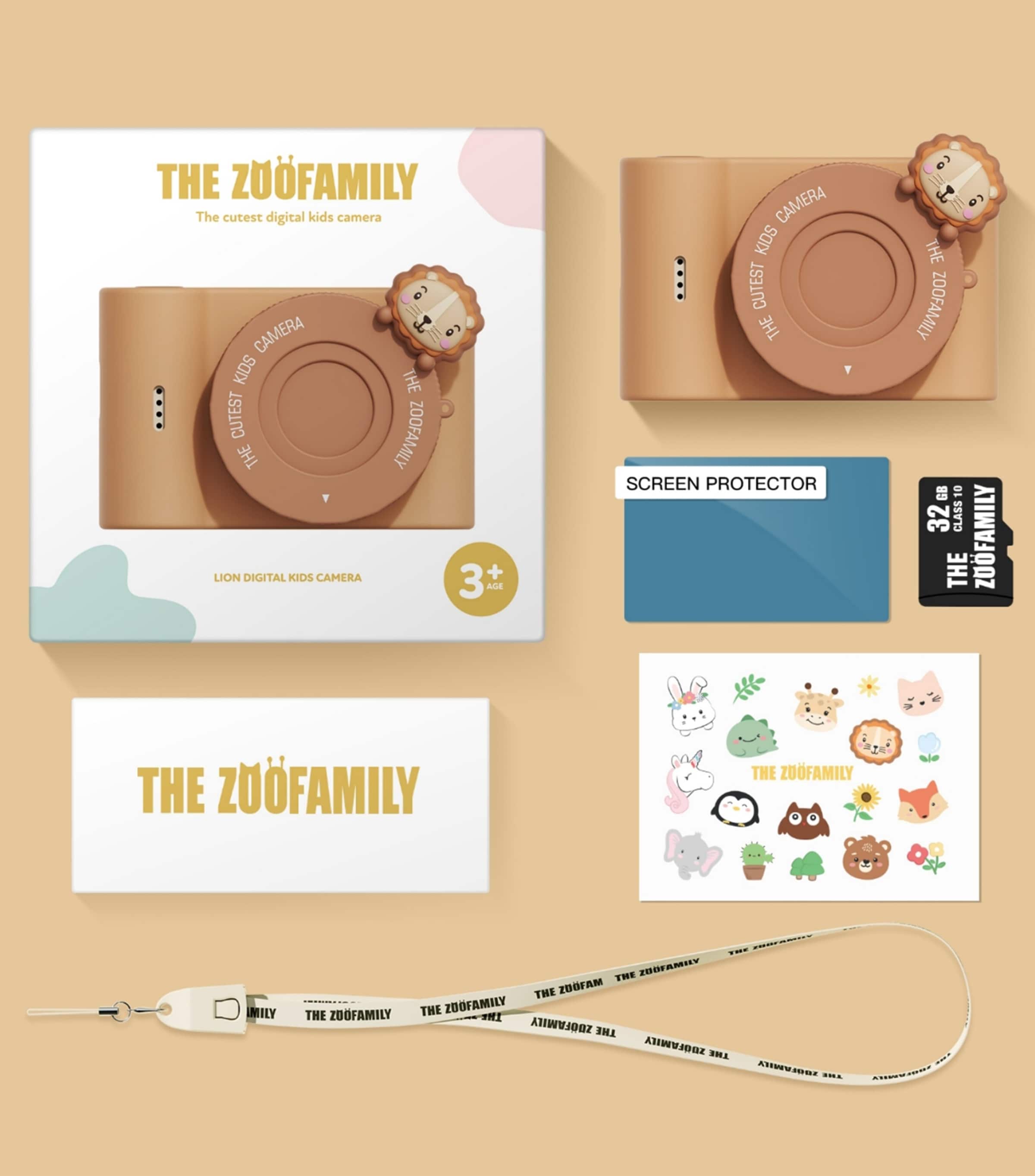 THE ZOOFAMILY Urban Zoo Lion C5 Camera | Harrods AU