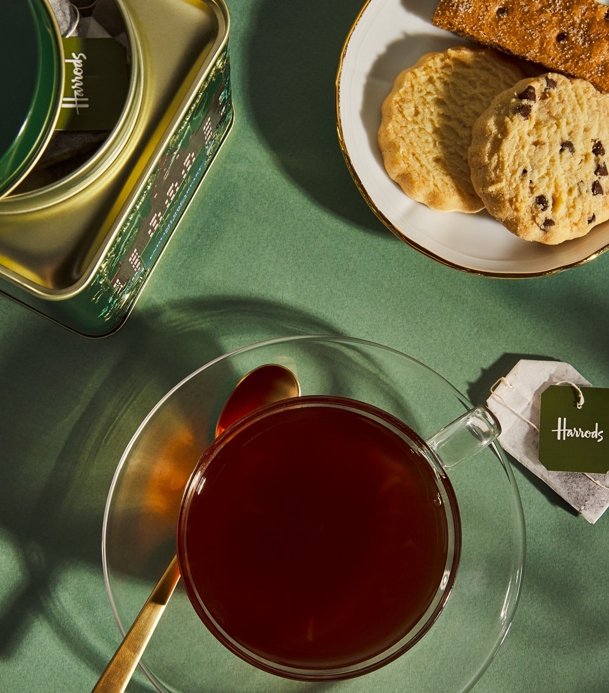 Harrods English Breakfast Tin (50 Tea Bags) | Harrods AU