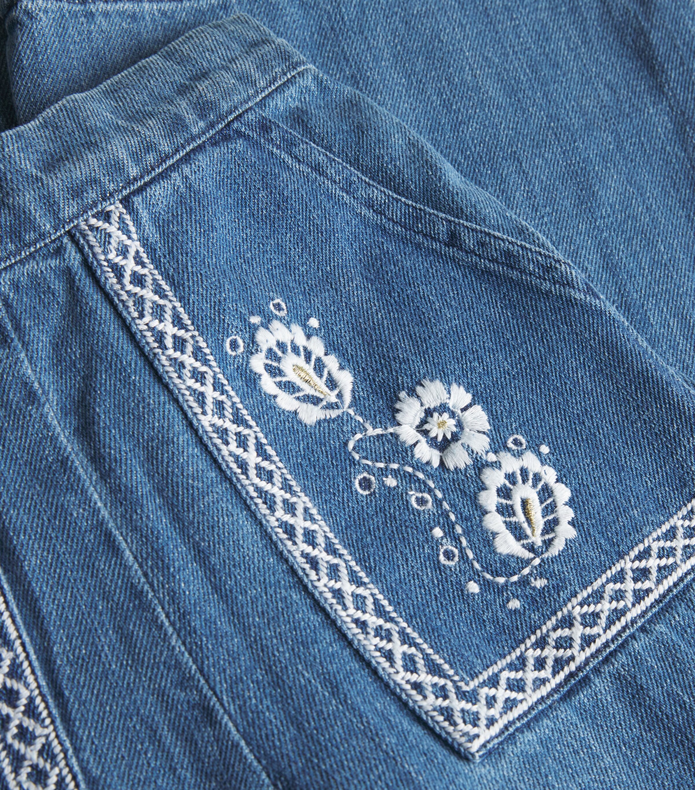 Louise Misha Navy Denim Flofi Trousers (4-12 Years) | Harrods US