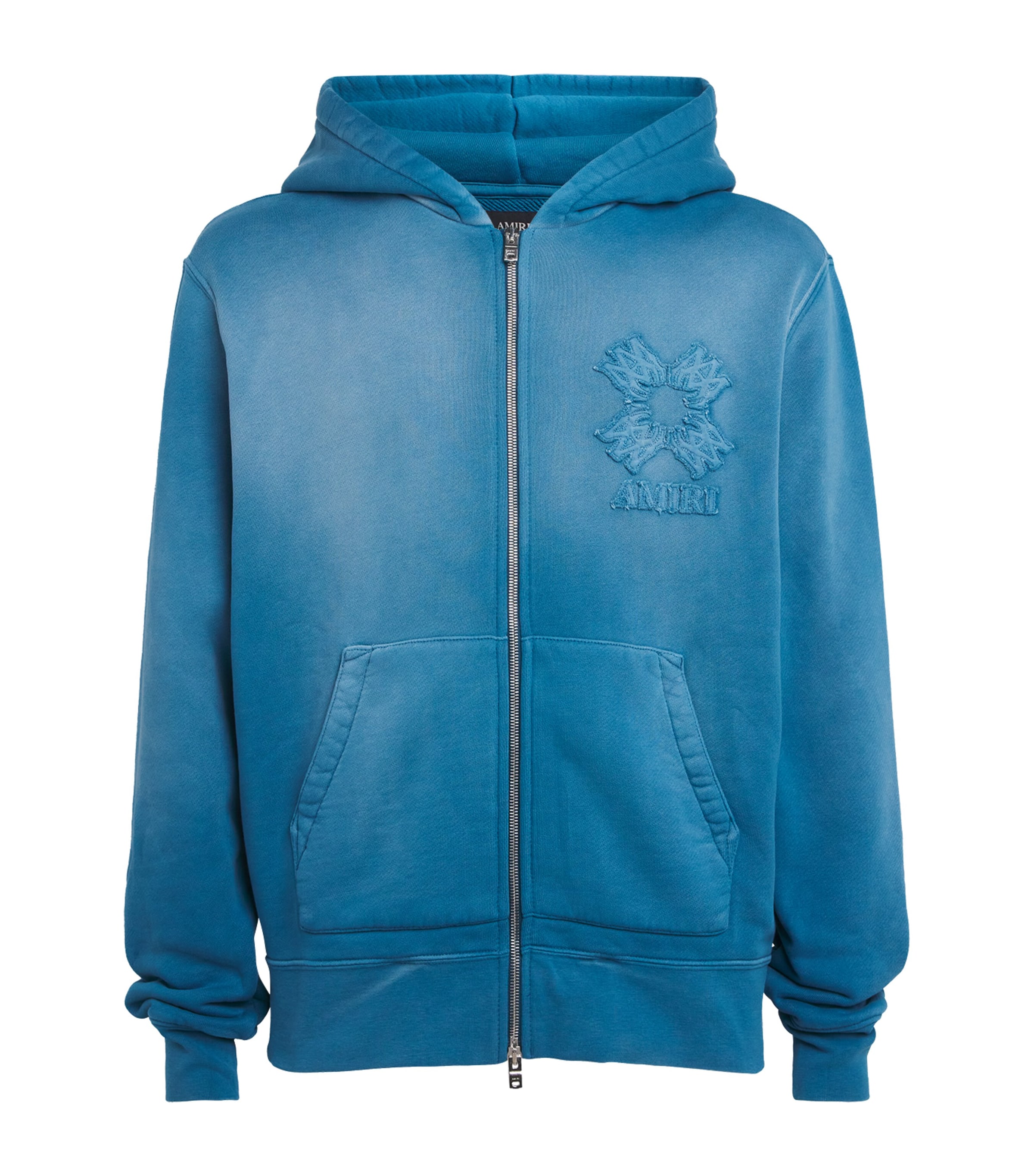 AMIRI Navy Cotton MA Quad Hoodie | Harrods CA