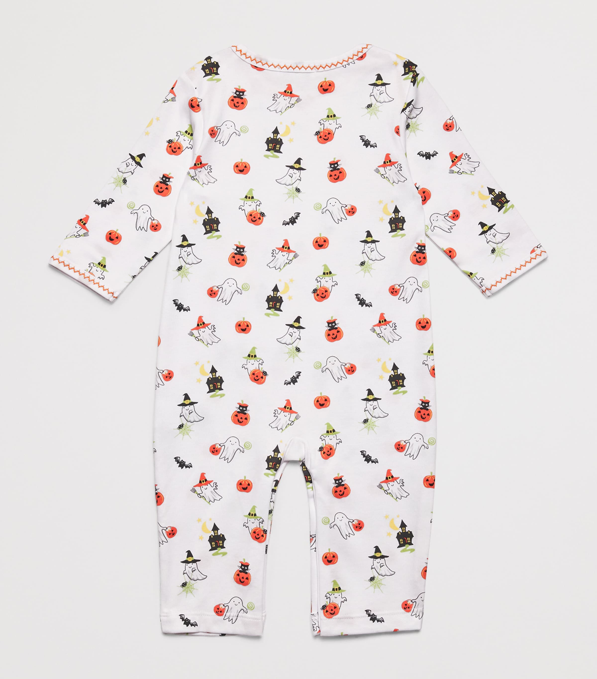 Kissy Kissy Multi Pima Cotton Ghostly Cheer All-In-One (Newborn-24 ...