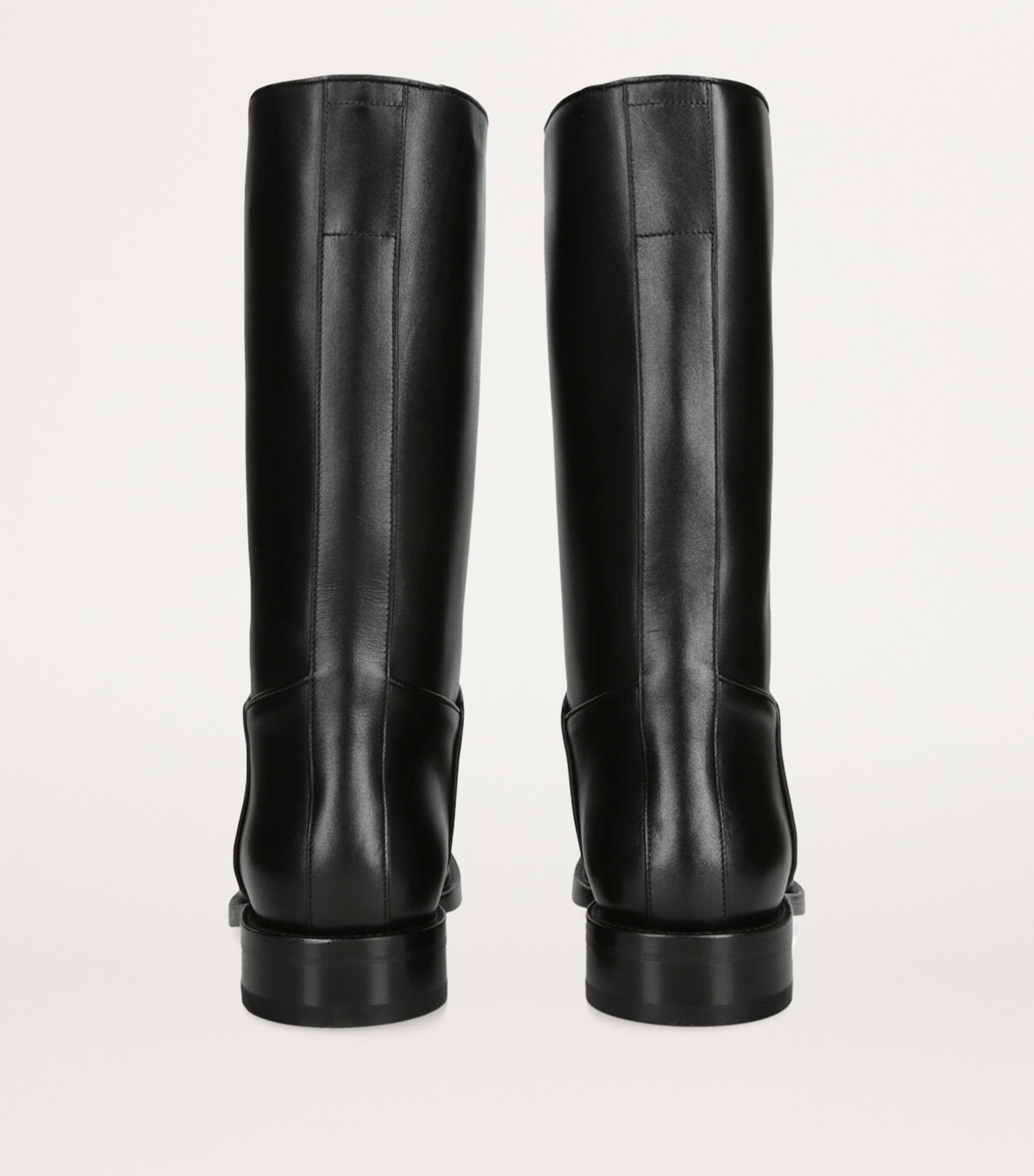 The Row Black Nobilis Leather Riding Boots 20 | Harrods UK