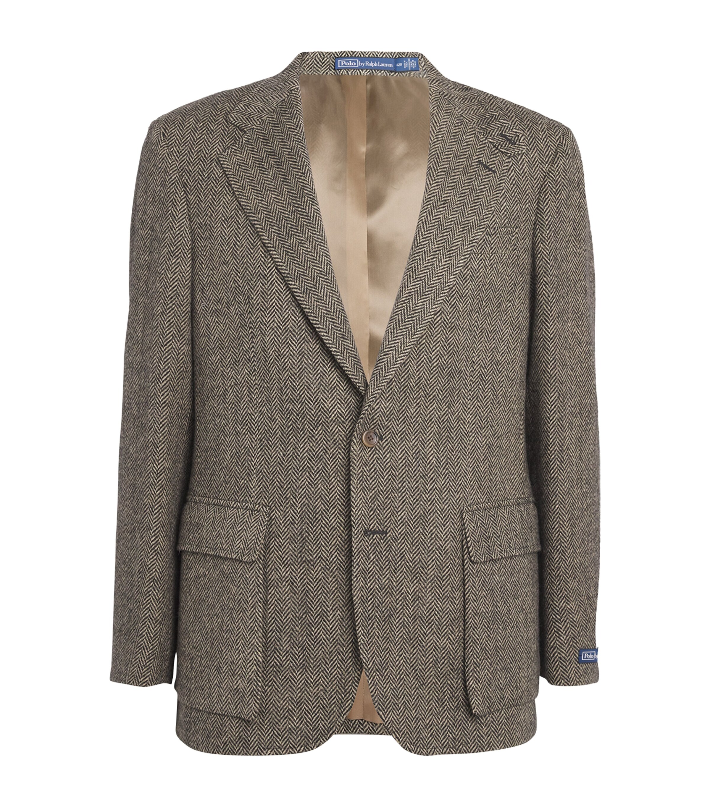 Polo Ralph Lauren Wool Herringbone Tweed Blazer | Harrods SG