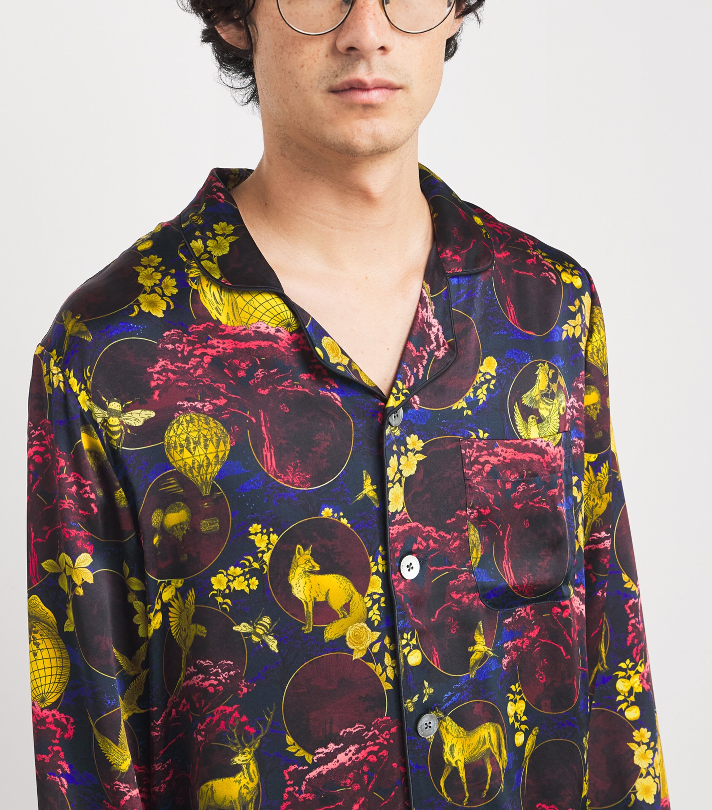 Harrods Multi Silk Toile Pyjama Set | Harrods ZA