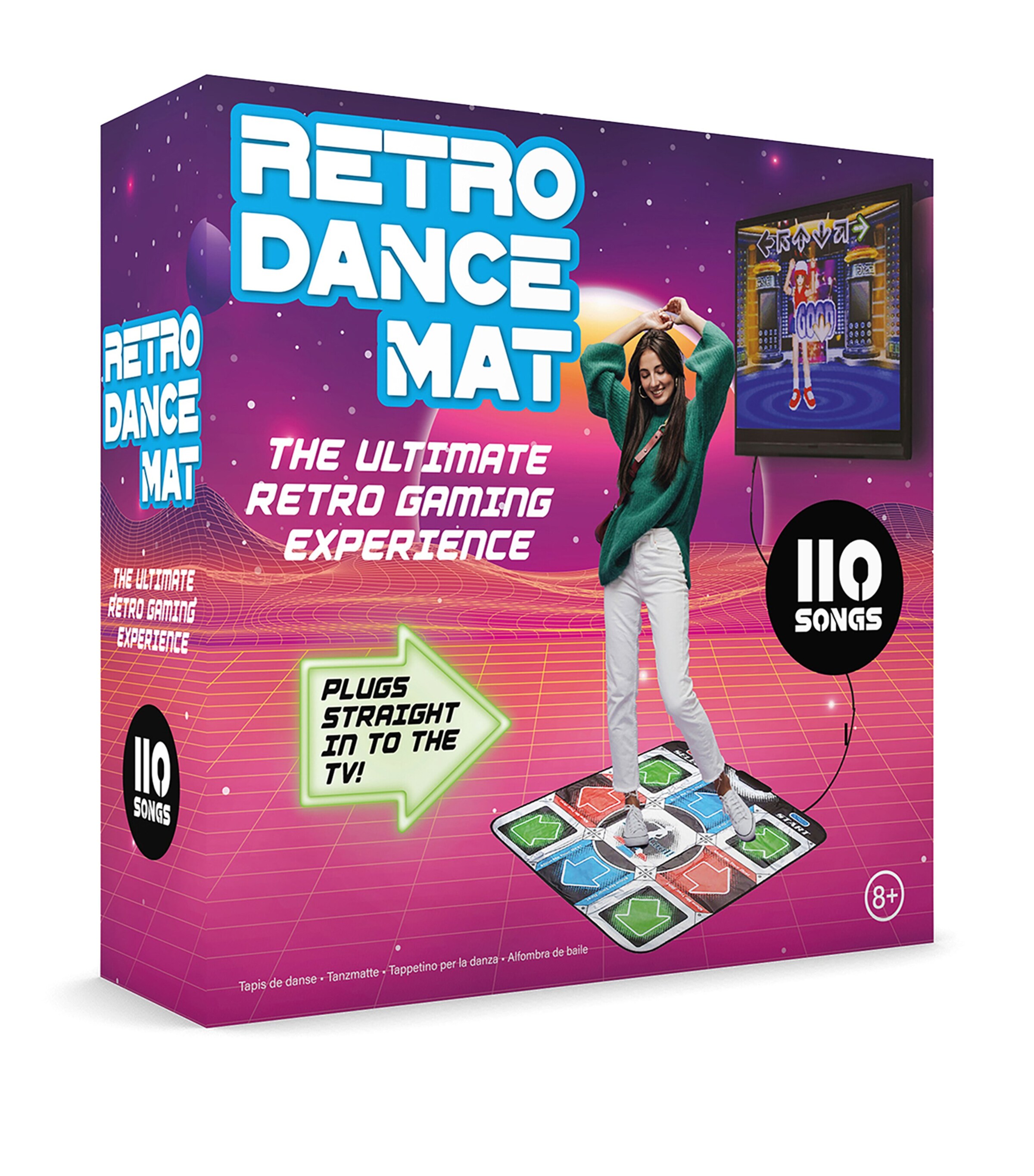 The Source Single-Player Retro Dance Mat | Harrods US