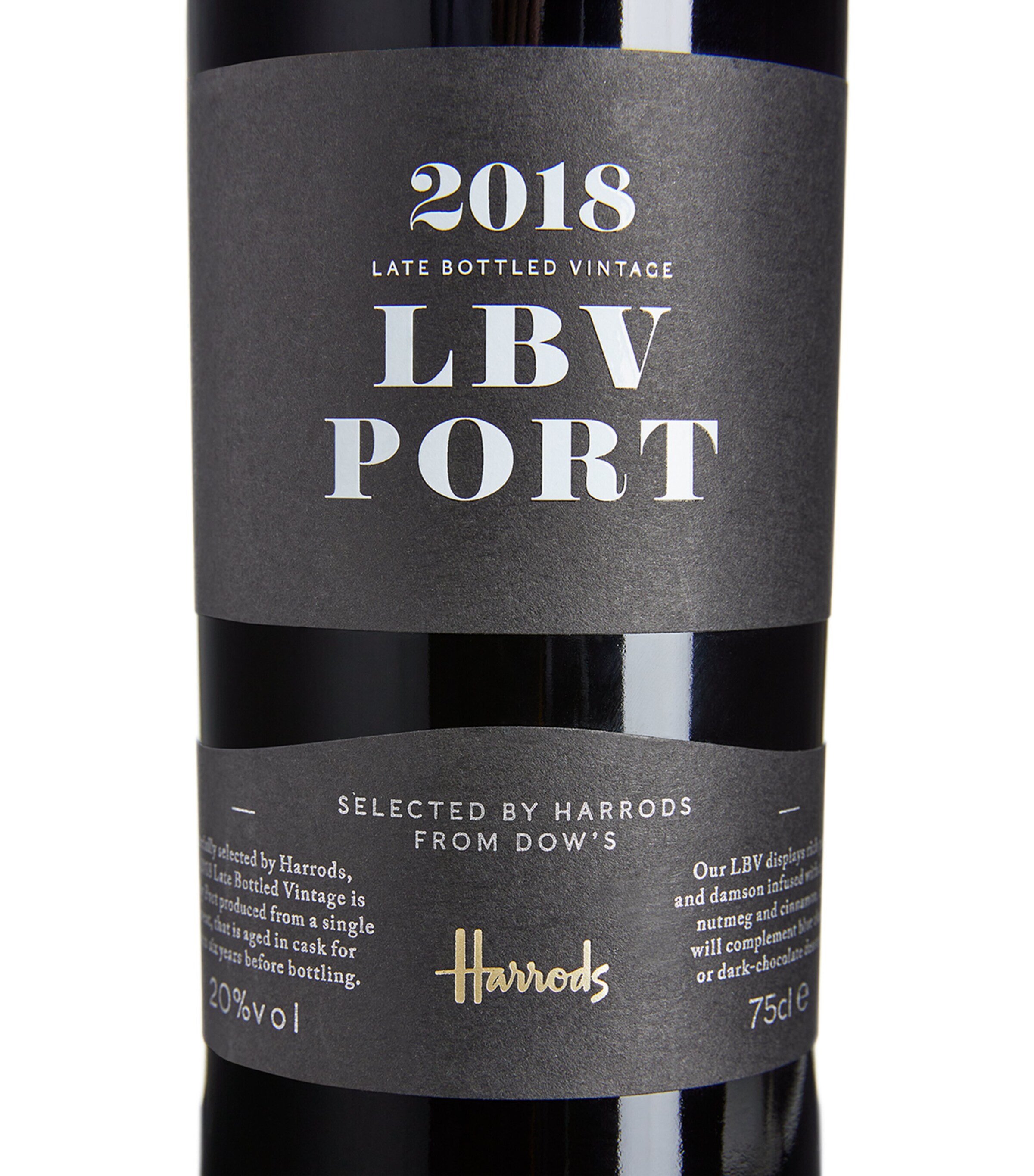 Harrods LBV Port 2018 (75cl) - Douro, Portugal | Harrods UK