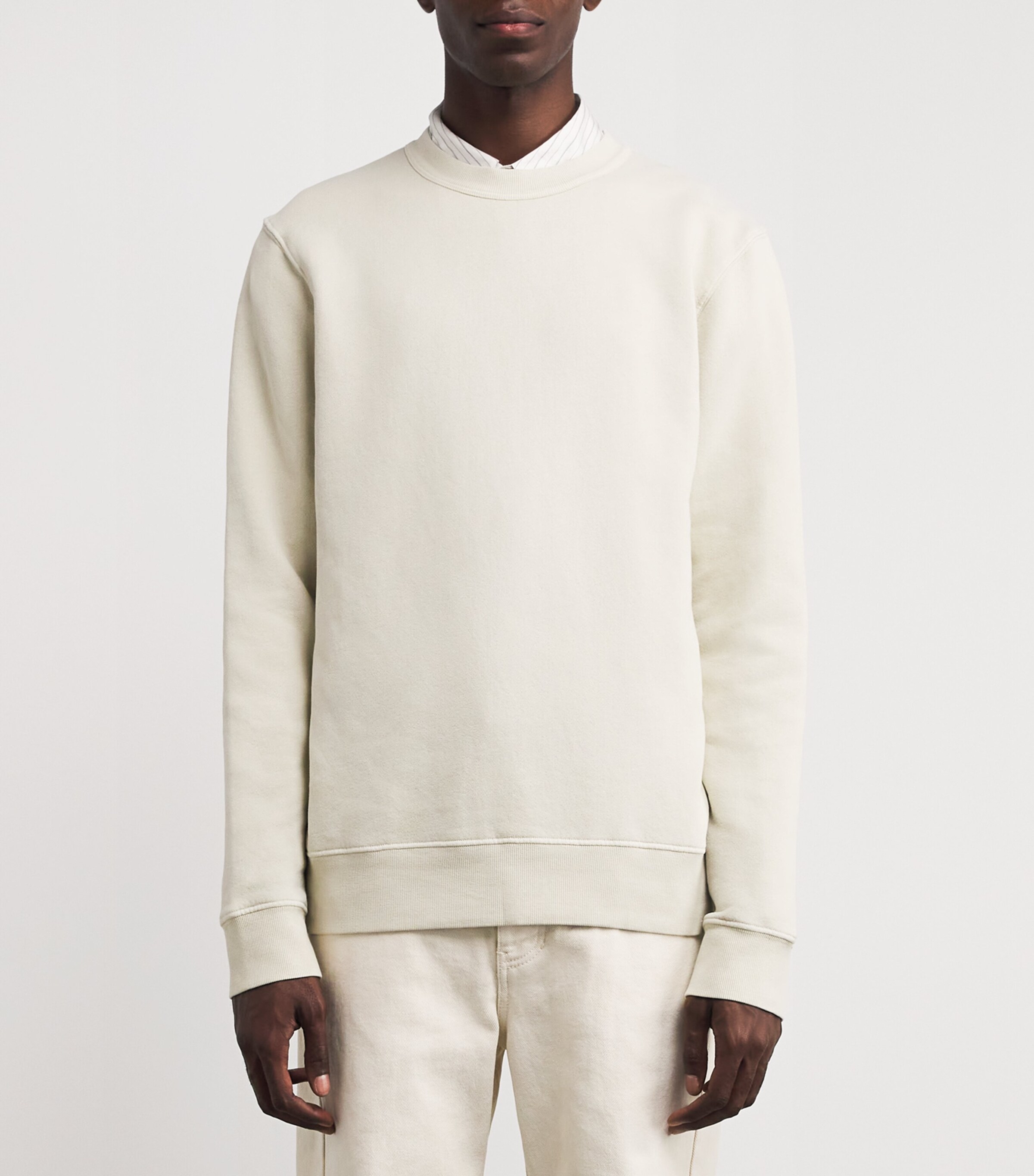 Citizens of Humanity Beige Cotton-Blend Vintage Sweatshirt | Harrods UK