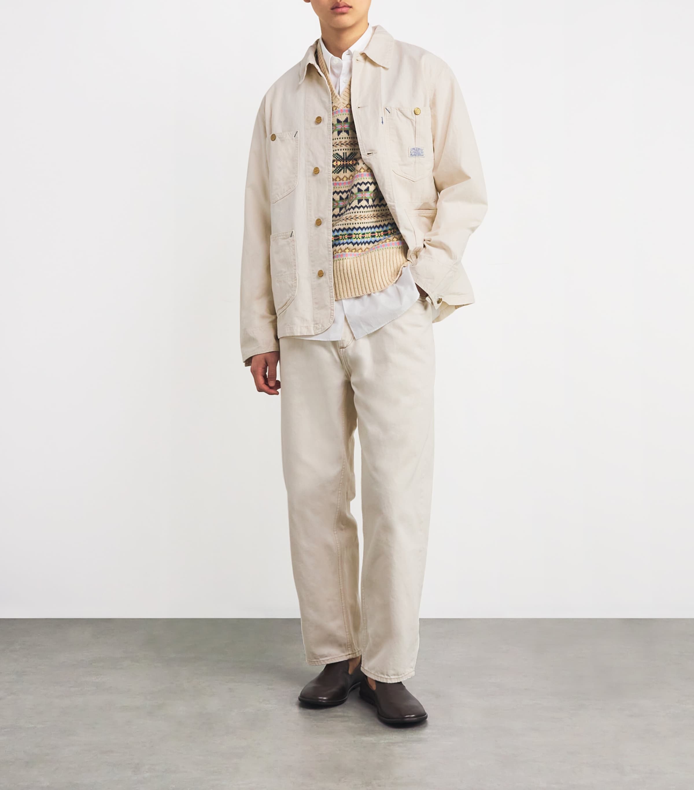 Polo Ralph Lauren Cotton Drill Utility Jacket | Harrods UK