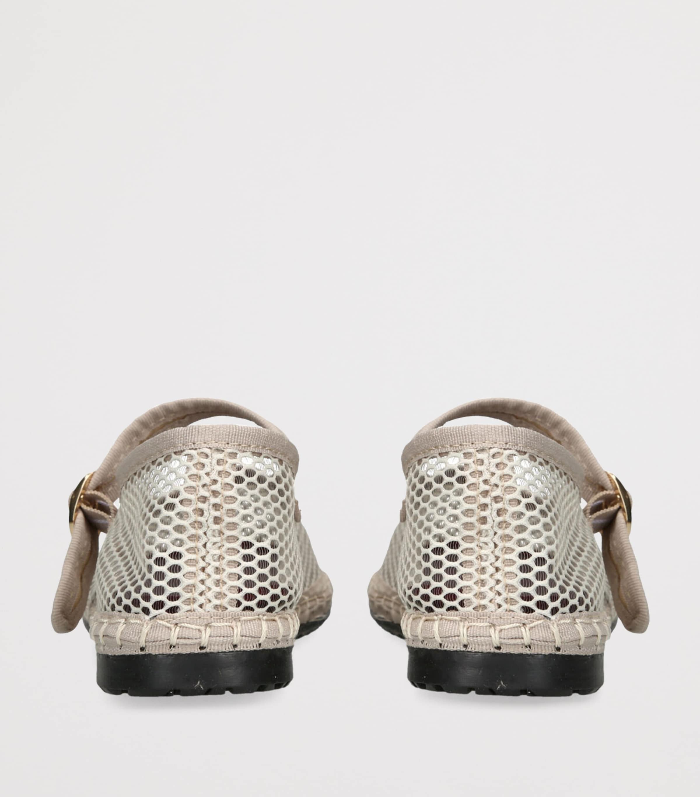 Flabelus Nude Mesh Isabella Ballet Flats | Harrods GR