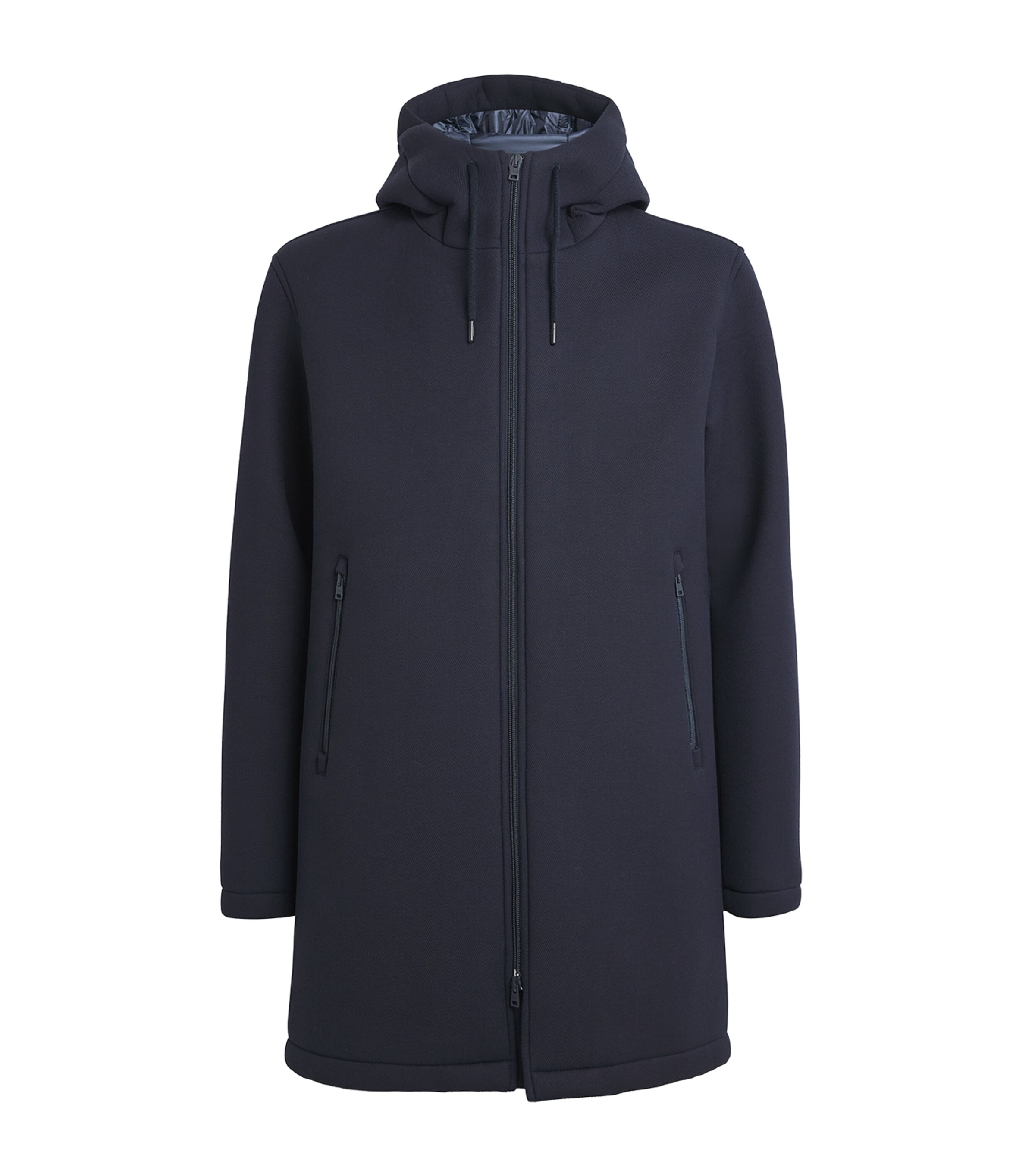 Herno Navy Scuba Parka | Harrods UK