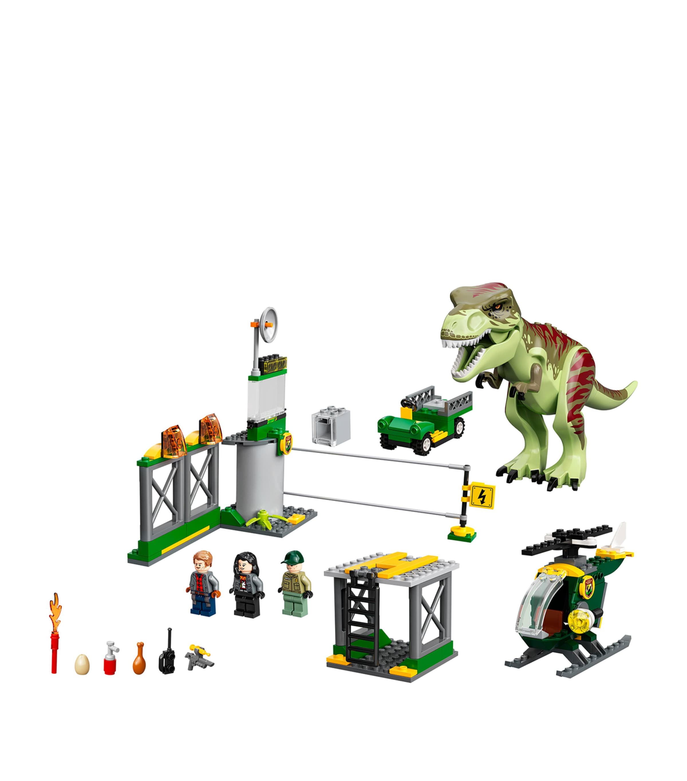 Lego Jurassic World T. rex Dinosaur Breakout Set 76944 | Harrods UK