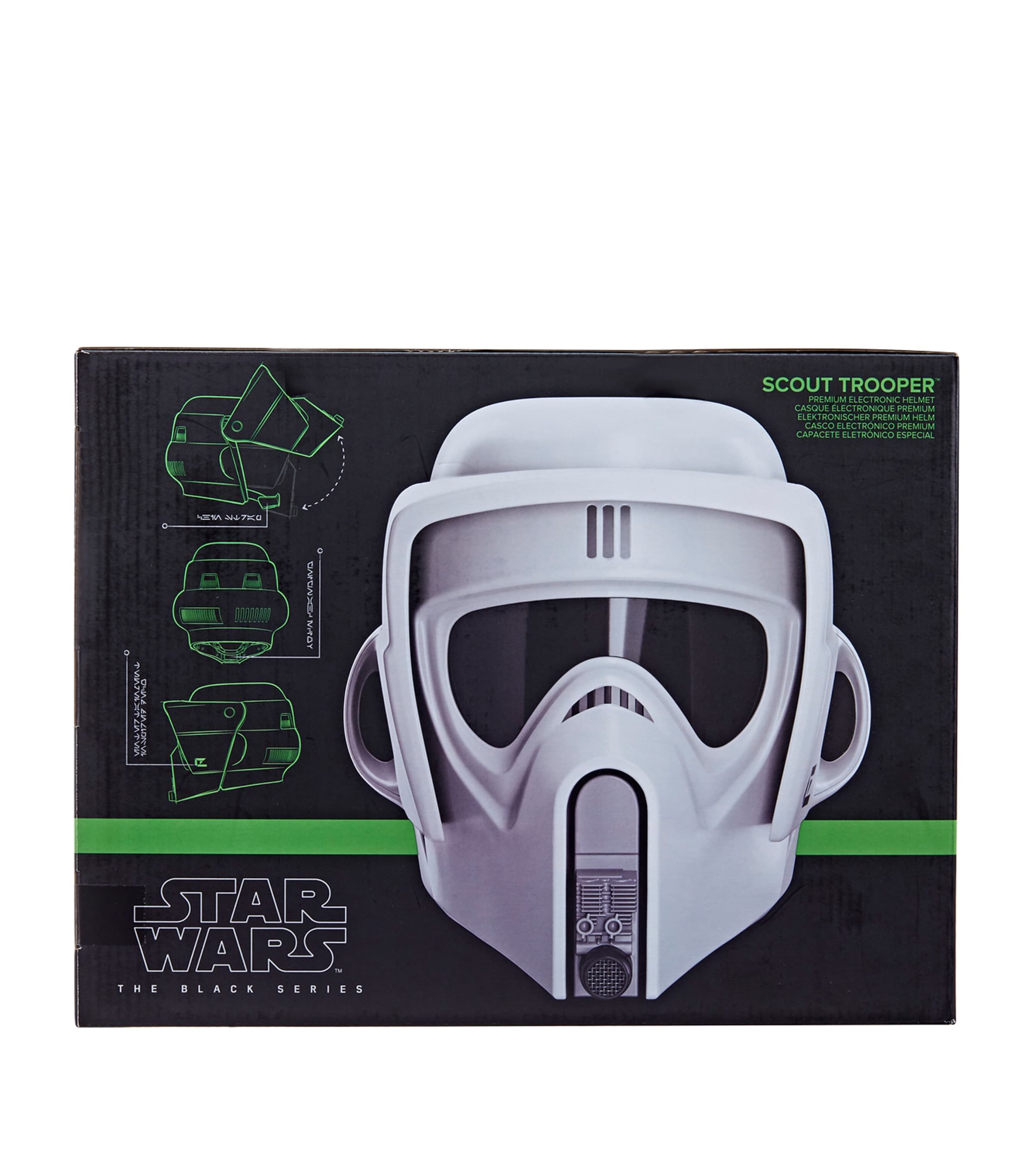 Star Wars The Black Series Scout Trooper Helmet | Harrods FR