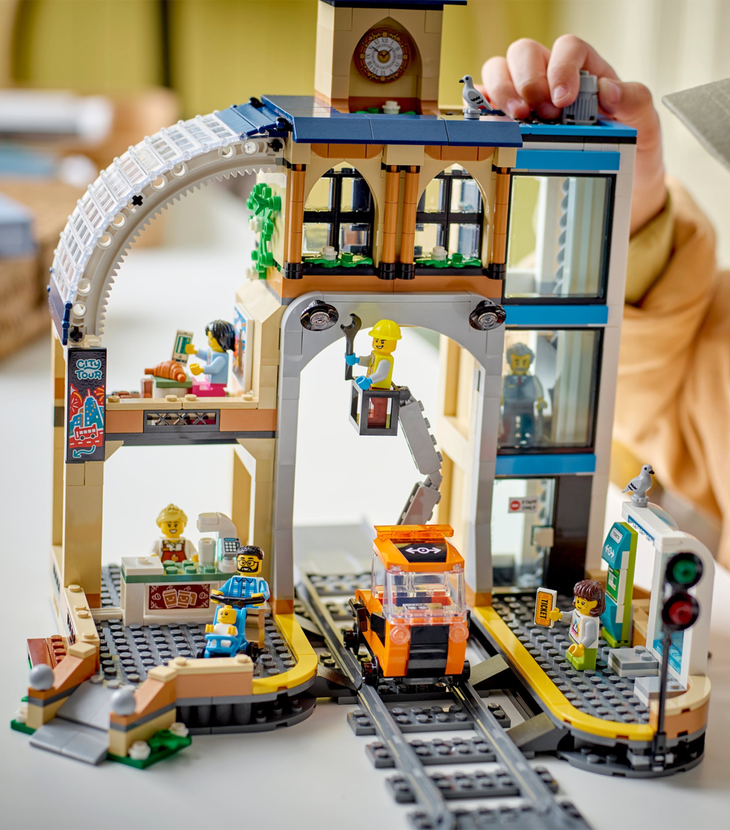 Lego Multi City Central Train Station 60469 | Harrods UK