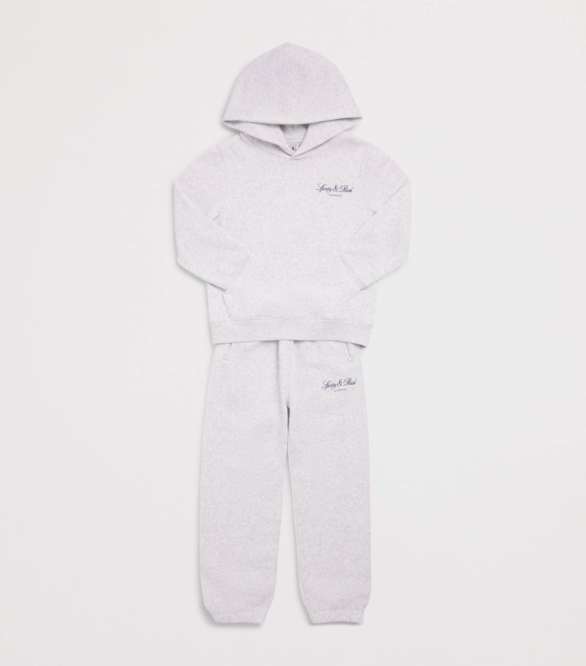 SPORTY & RICH KIDS Grey Vendome Hoodie (2-14 Years) | Harrods US