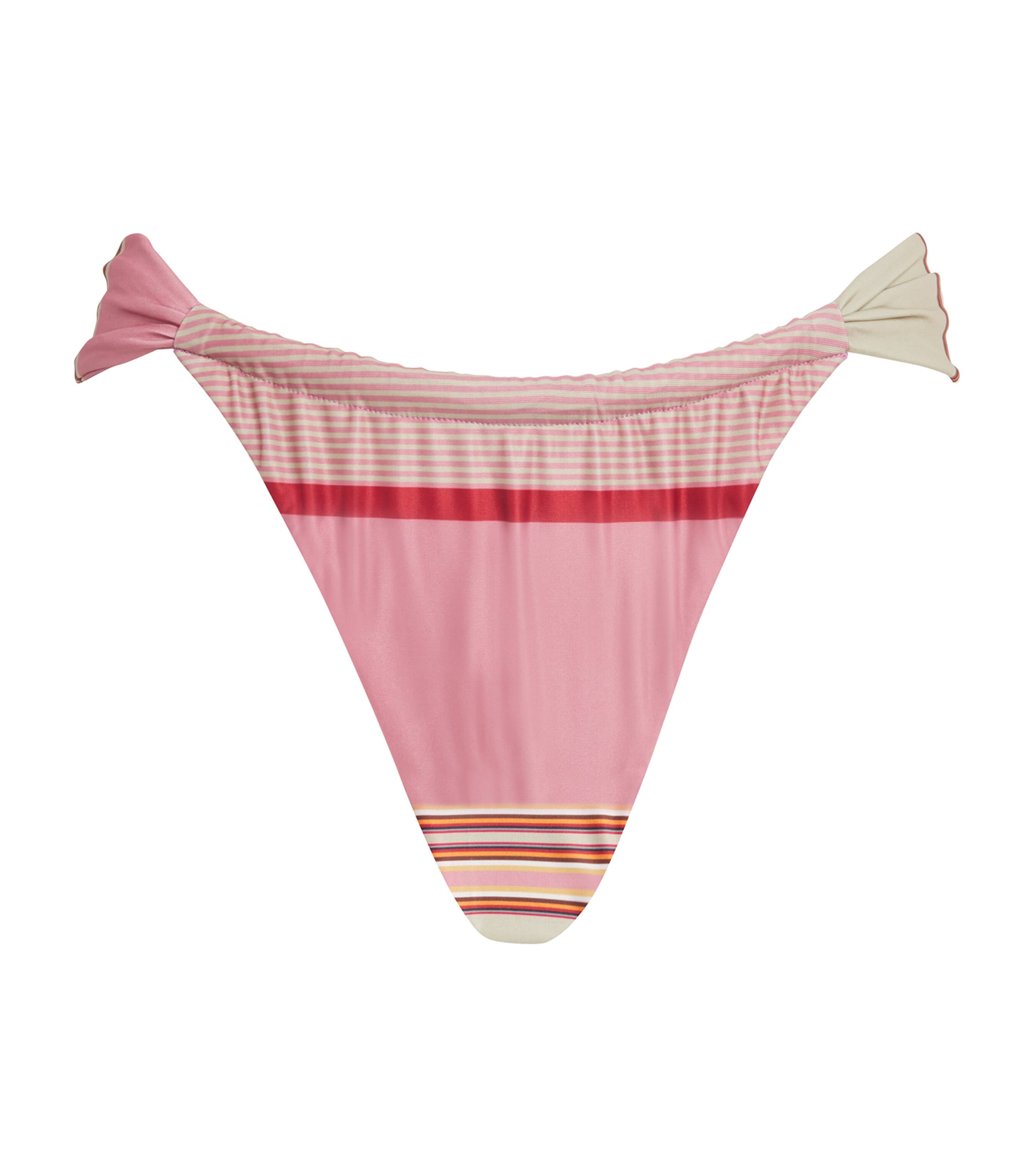 Faithfull the Brand Multi Andez Stripe Bikini Bottoms | Harrods UK