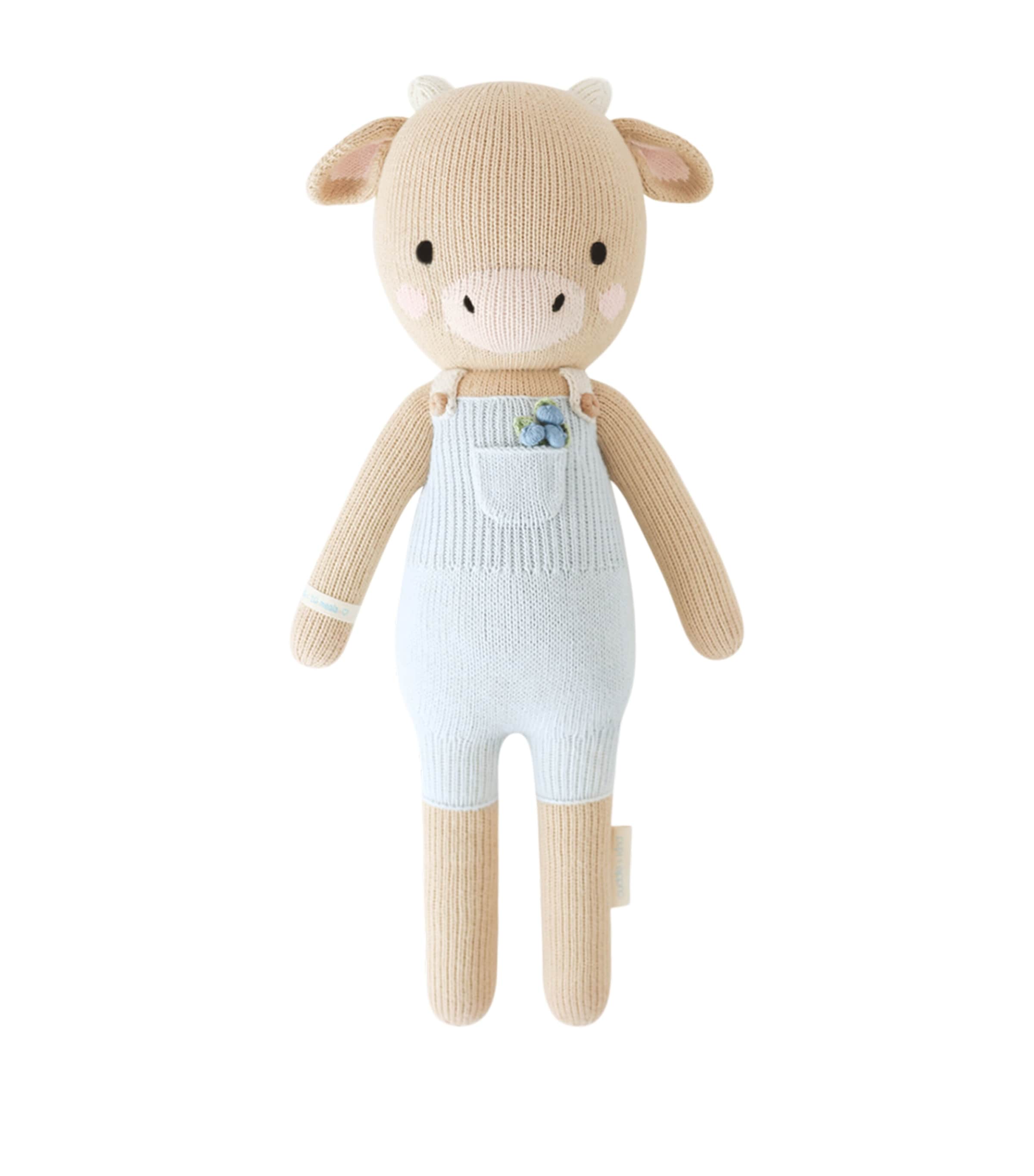 Cuddle + Kind Cotton Asher the Cow (51cm) | Harrods HK