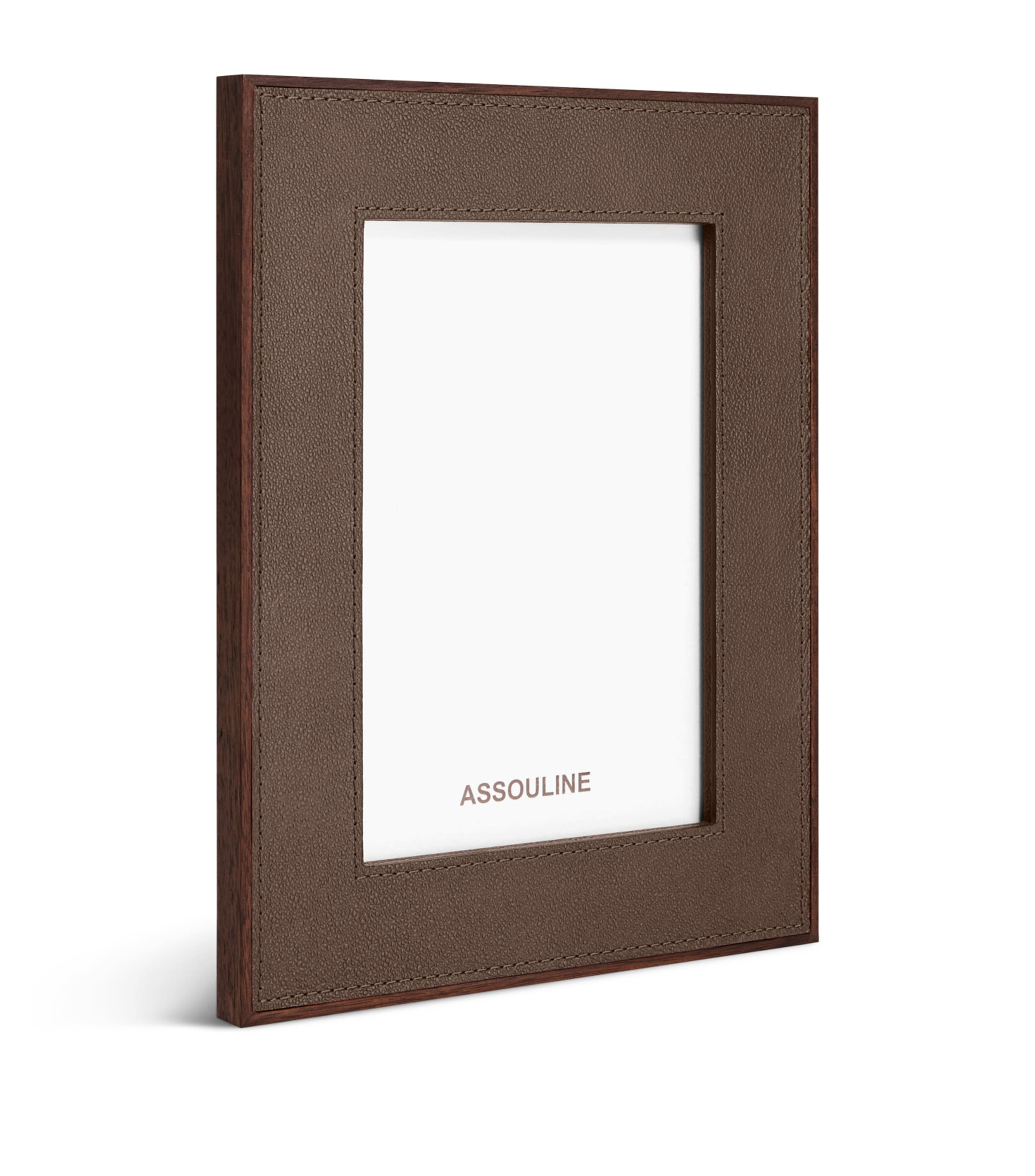 Assouline Leather Heritage Frame (5" x 7") | Harrods NZ