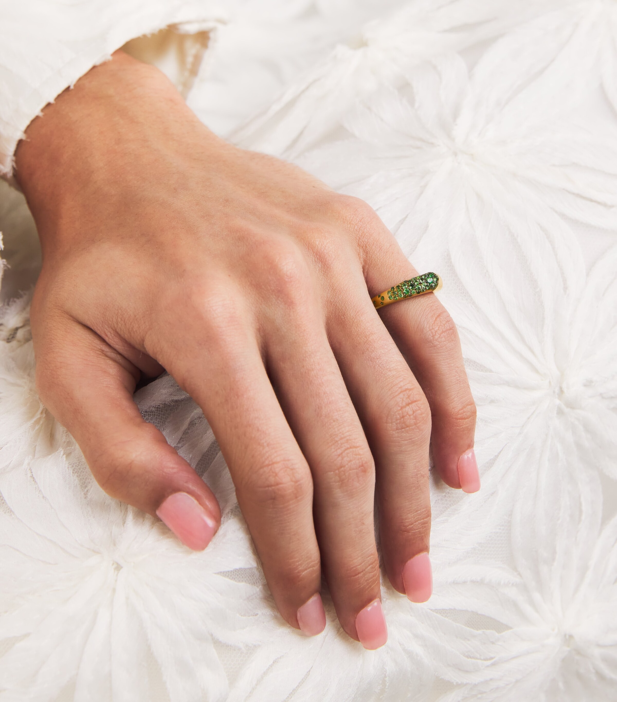 Nada Ghazal Yellow Gold and Tsavorite Doors of Opportunity The Arch ...